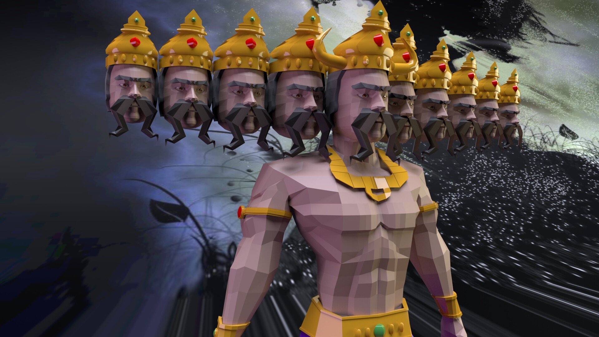 ArtStation - low poly charecter