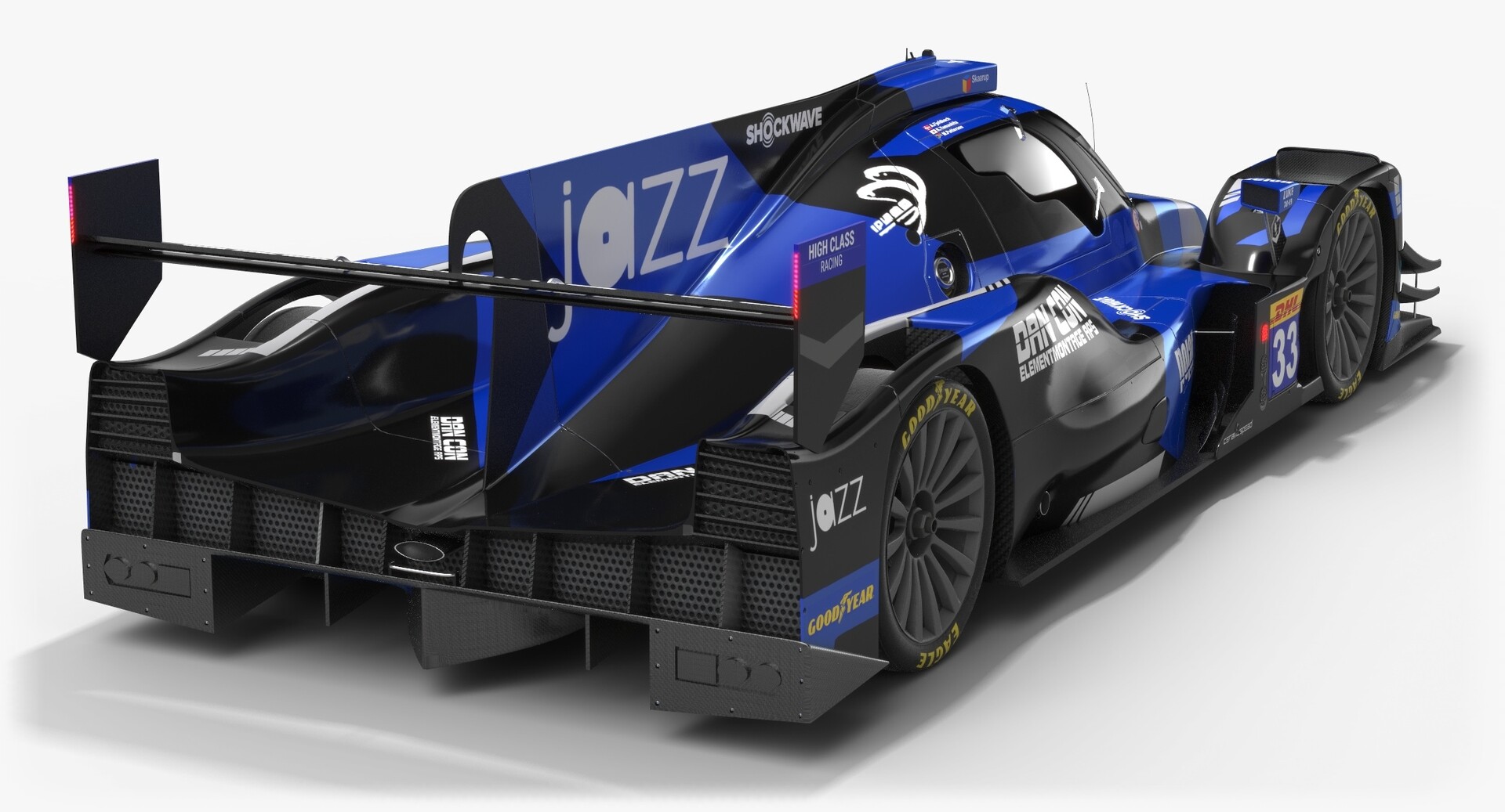 Oleksii Sergiyovych - High Class Racing WEC LMP2 Season 2019 2020 3D model