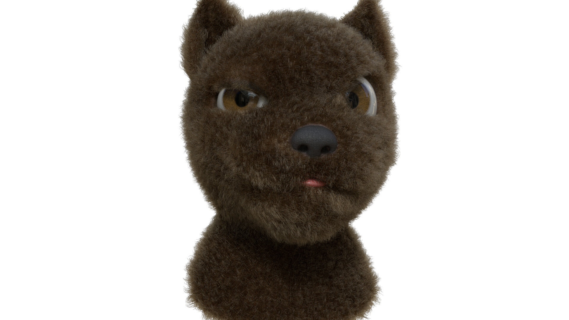 Roman Nazarshoev - cartoon dog face rig