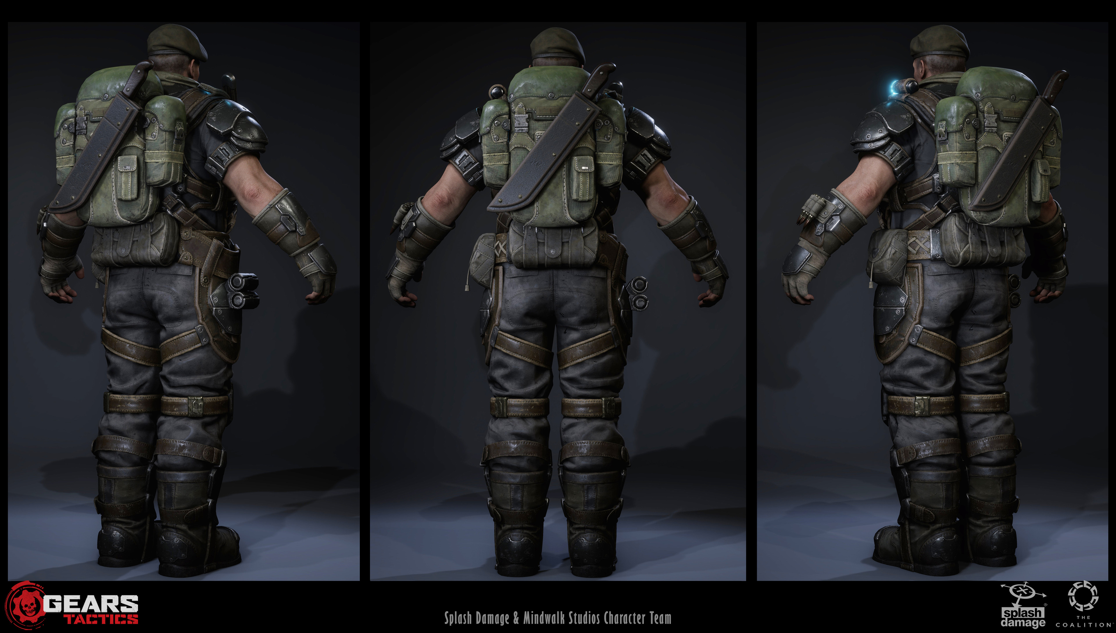 Ben Davis - Gears Tactics - Grunt Armours