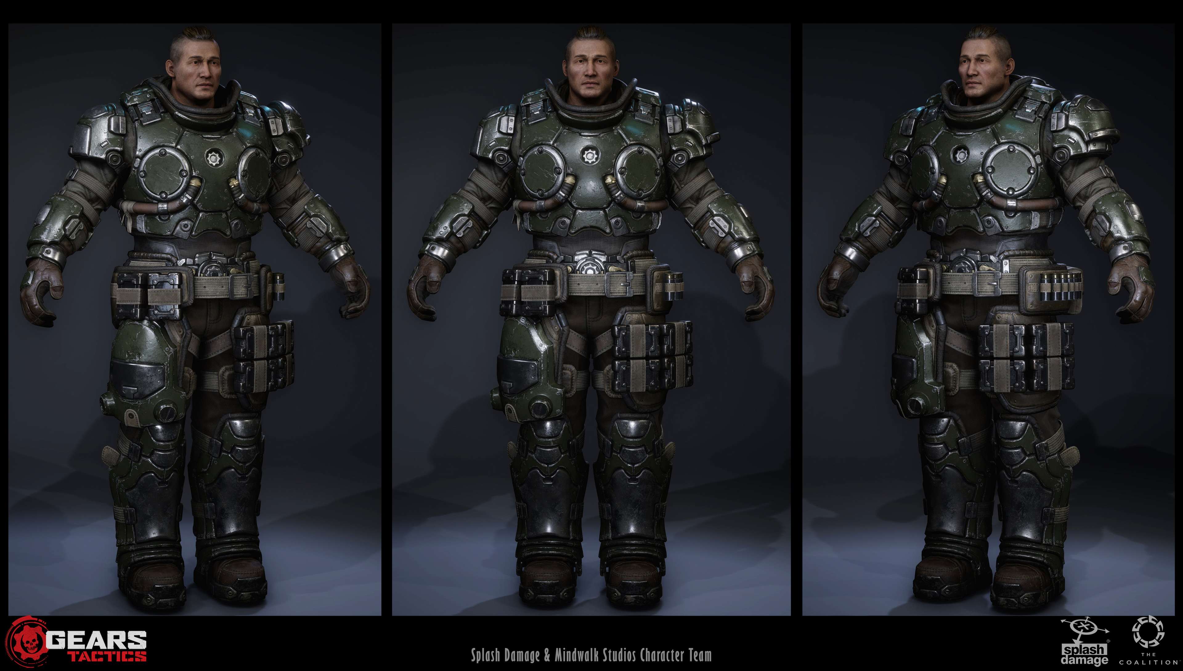 Ben Davis - Gears Tactics - Grunt Armours