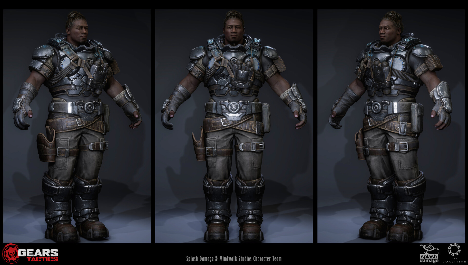 Ben Davis - Gears Tactics - Grunt Armours