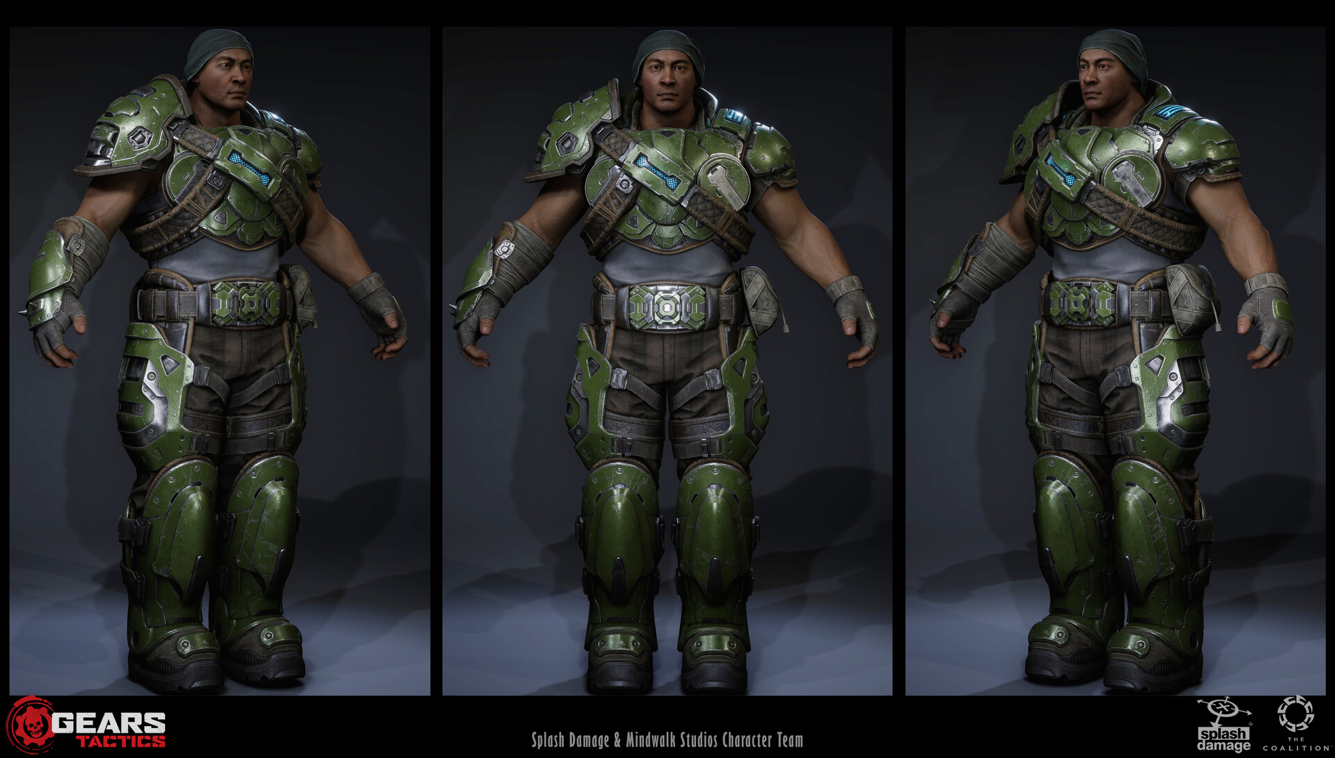 Ben Davis - Gears Tactics - Grunt Armours