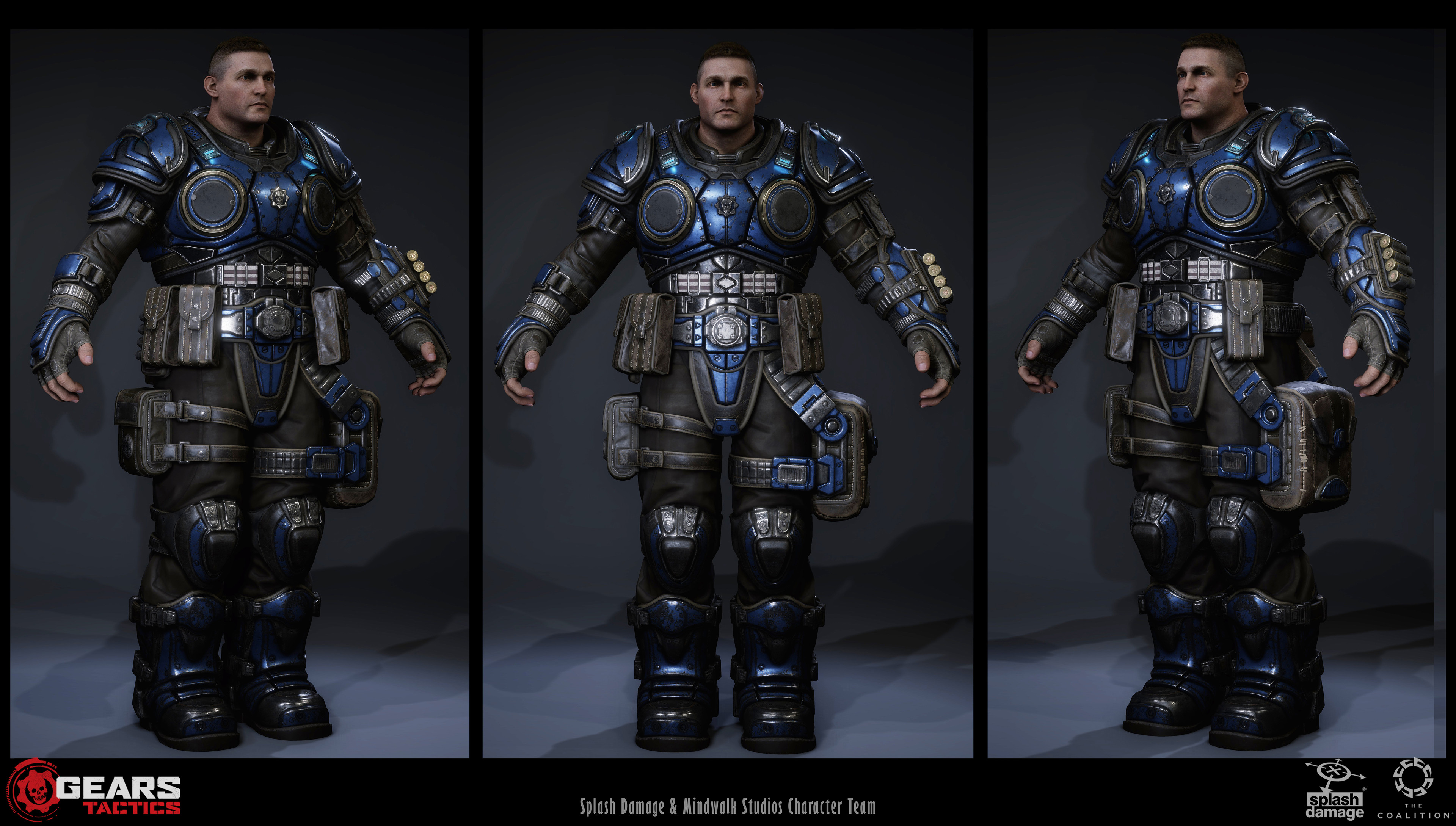 Ben Davis - Gears Tactics - Grunt Armours