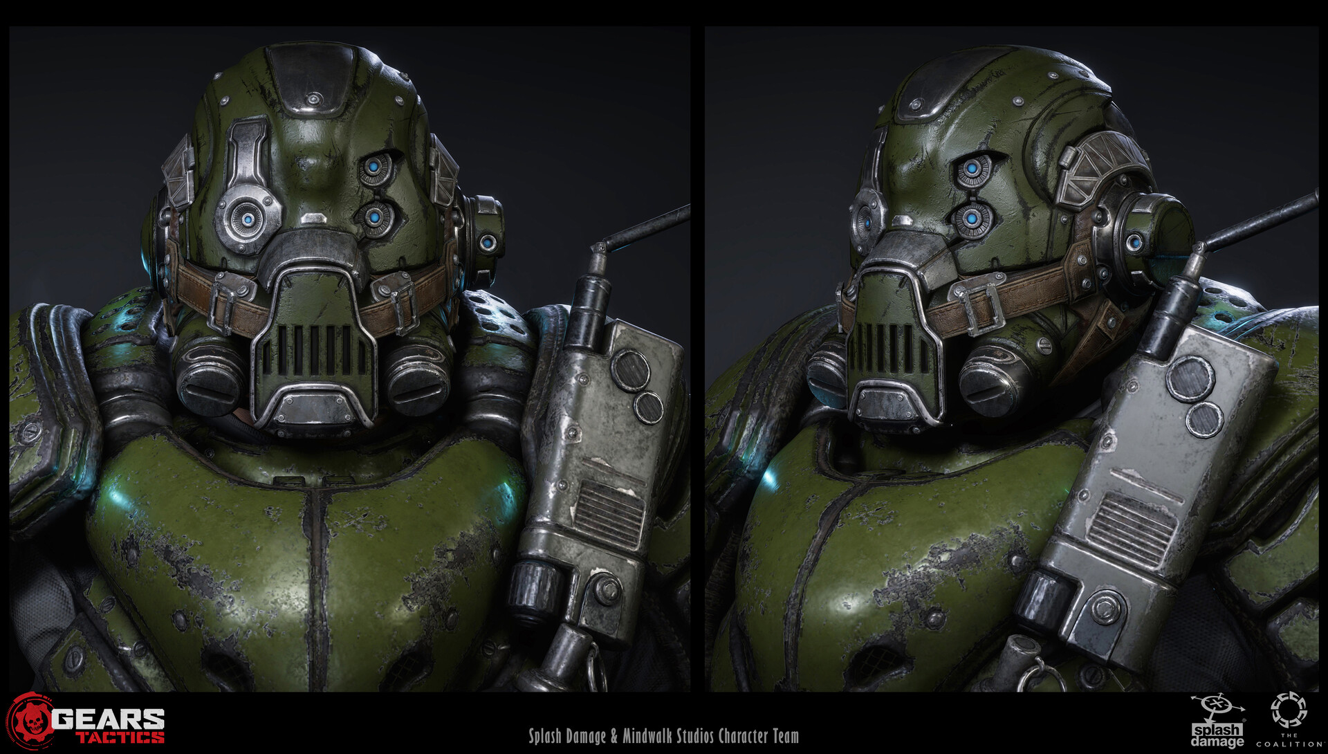 Ben Davis - Gears Tactics - Grunt Armours