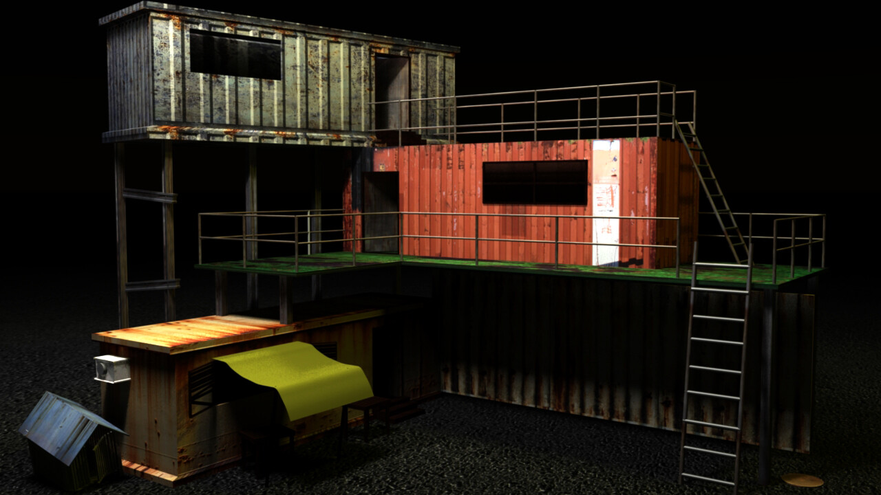 ArtStation - Old Container