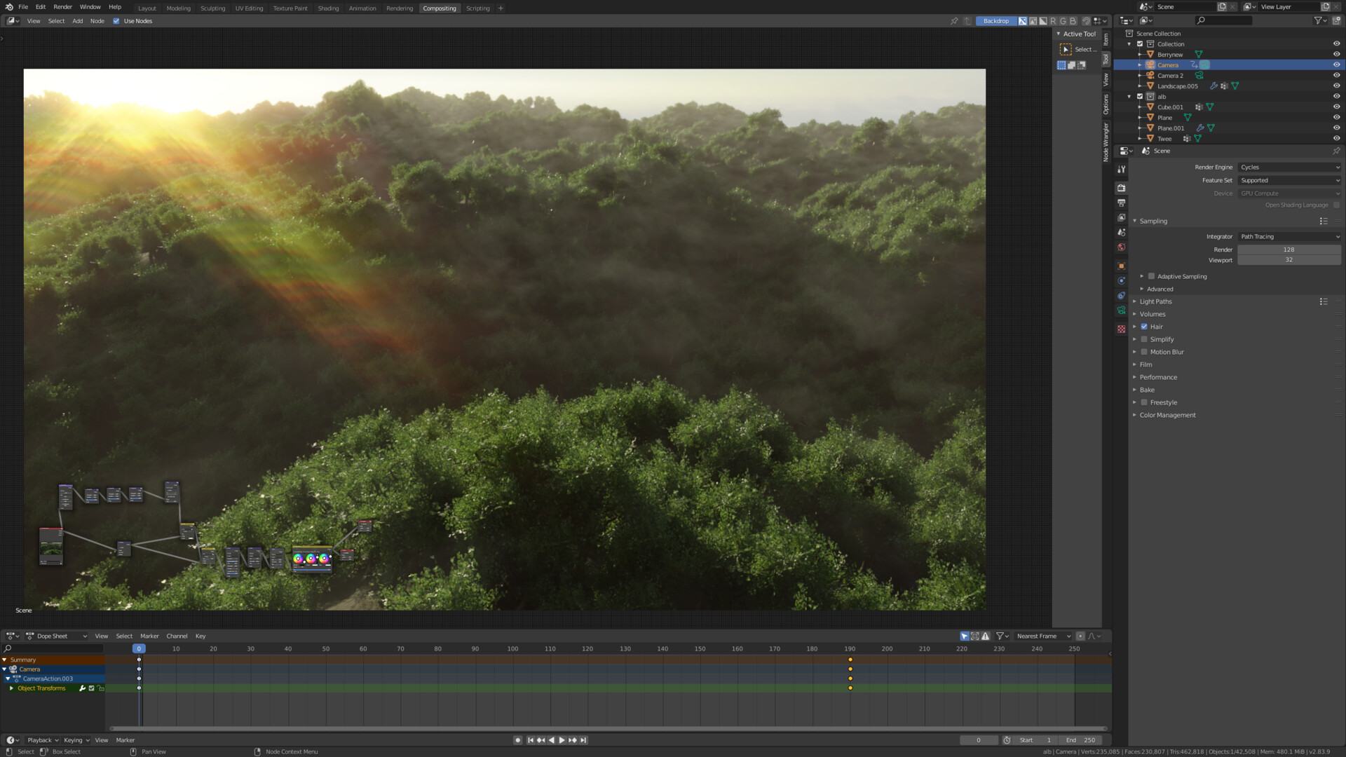 Alessandro De Pascali - GIANT FOREST 3D | ENVIRONMENT ANiMATiON