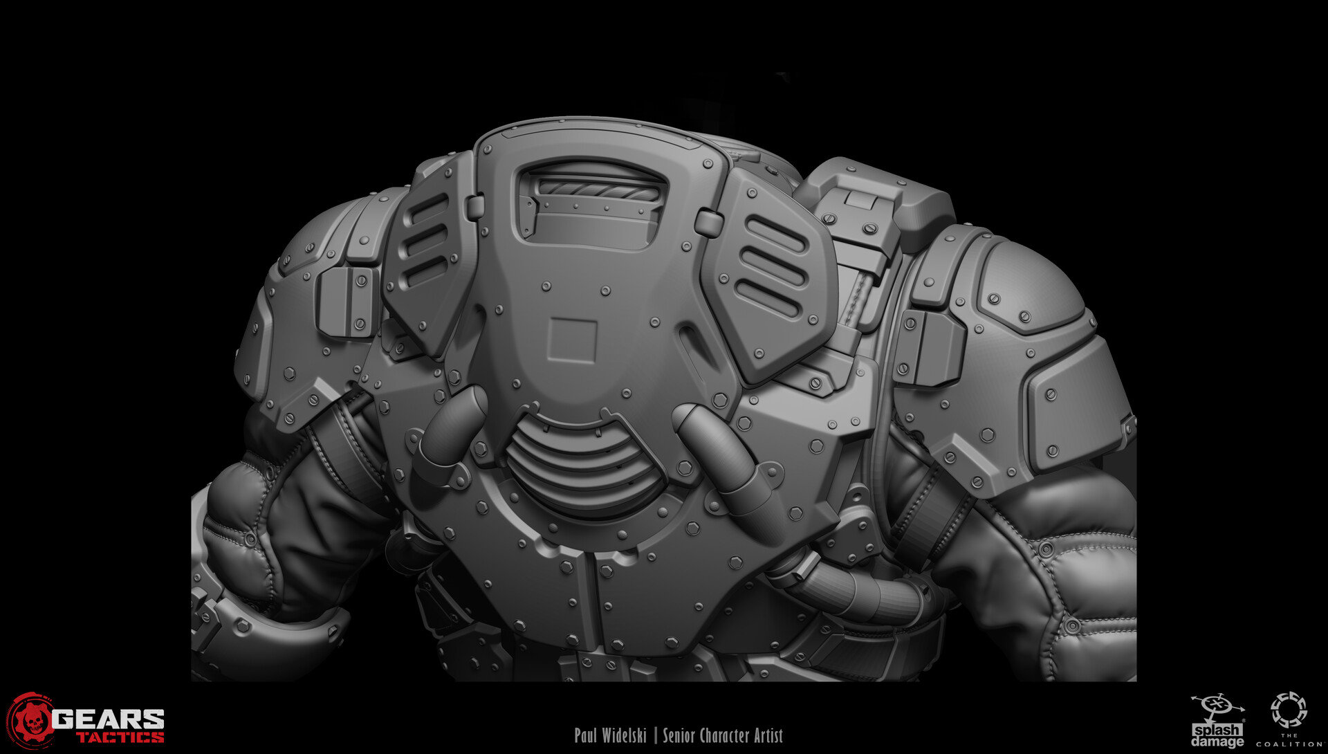 Paul Widelski - Gears Tactics - Sid Armour