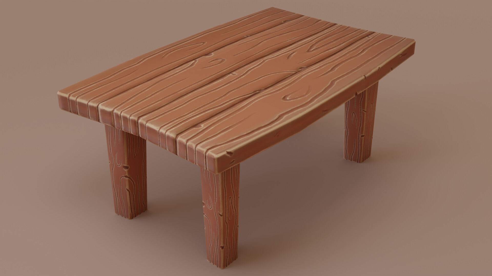 Liudmila Larionova - Stylized wooden table