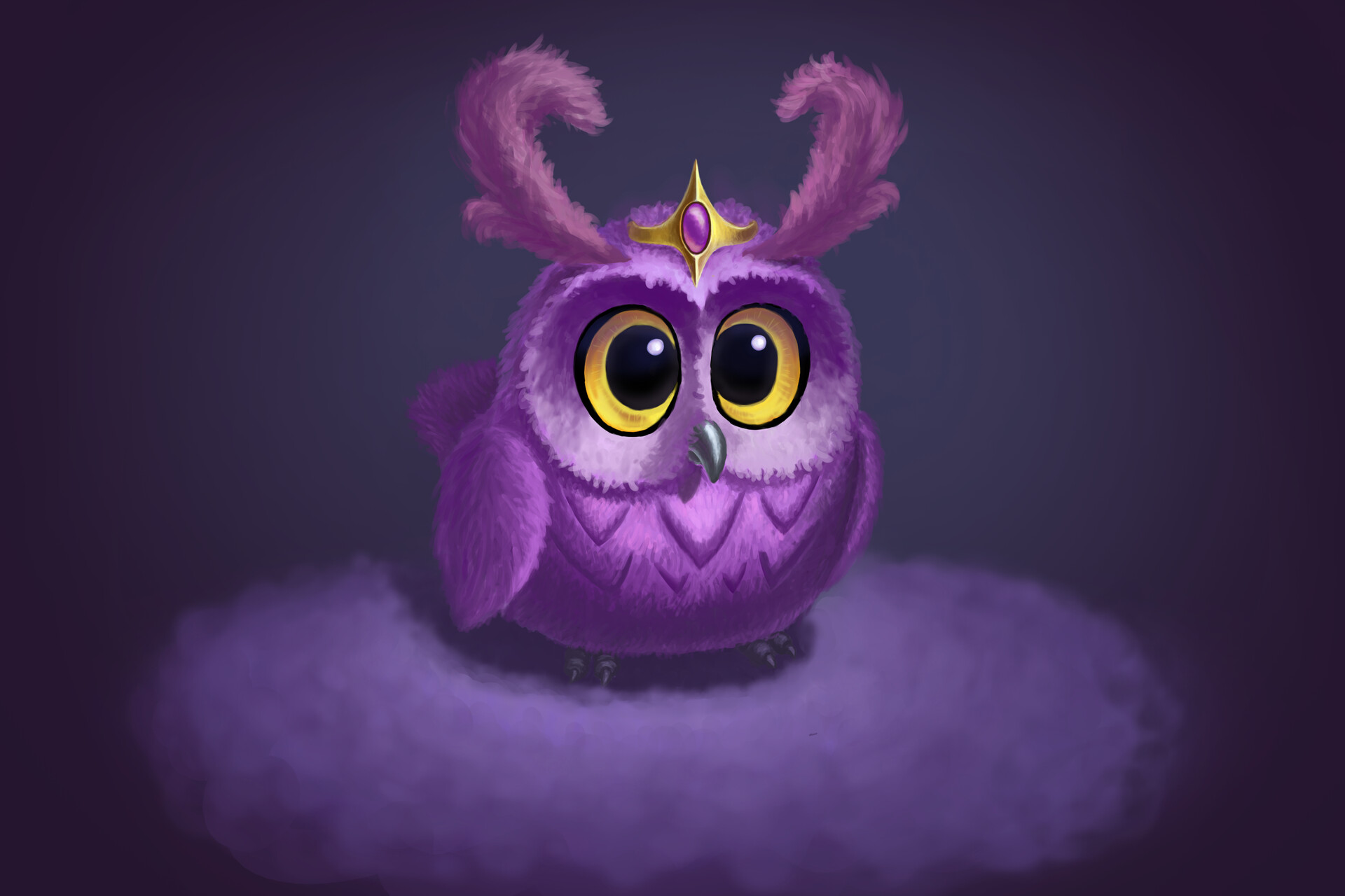 ArtStation - Princess Owl