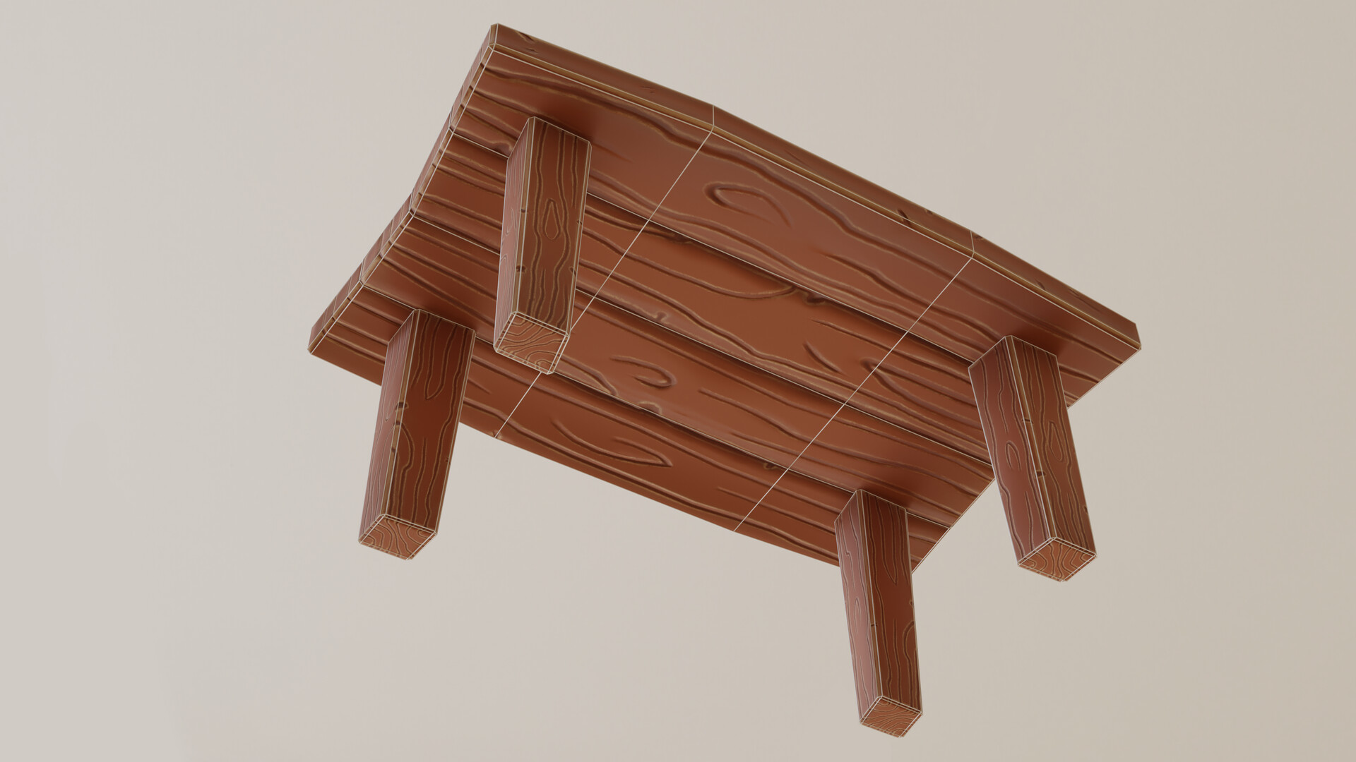 Liudmila Larionova - Stylized wooden table