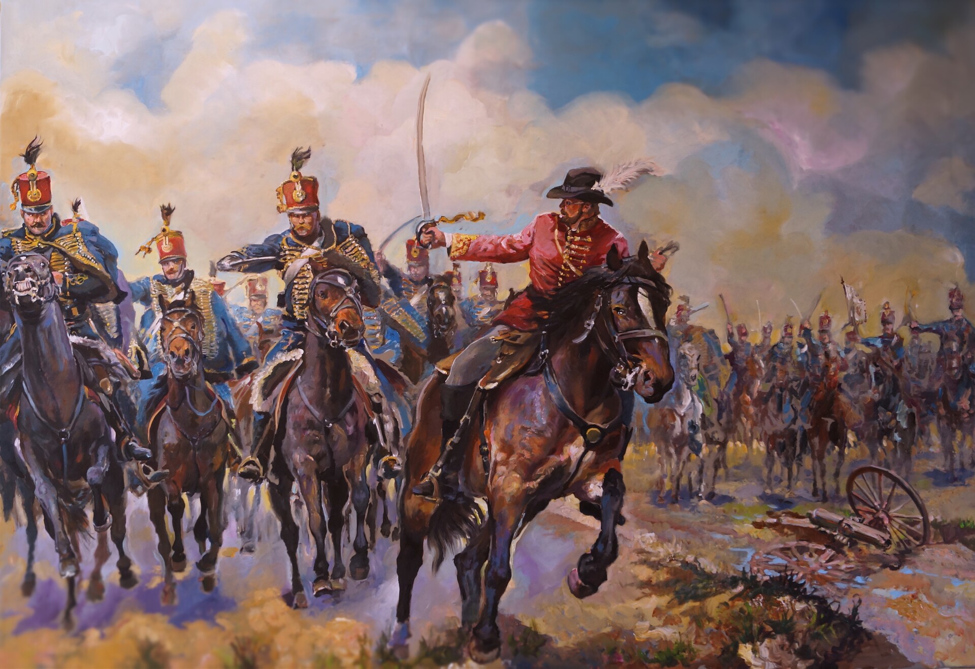 ArtStation - Görgey's cavalry attack