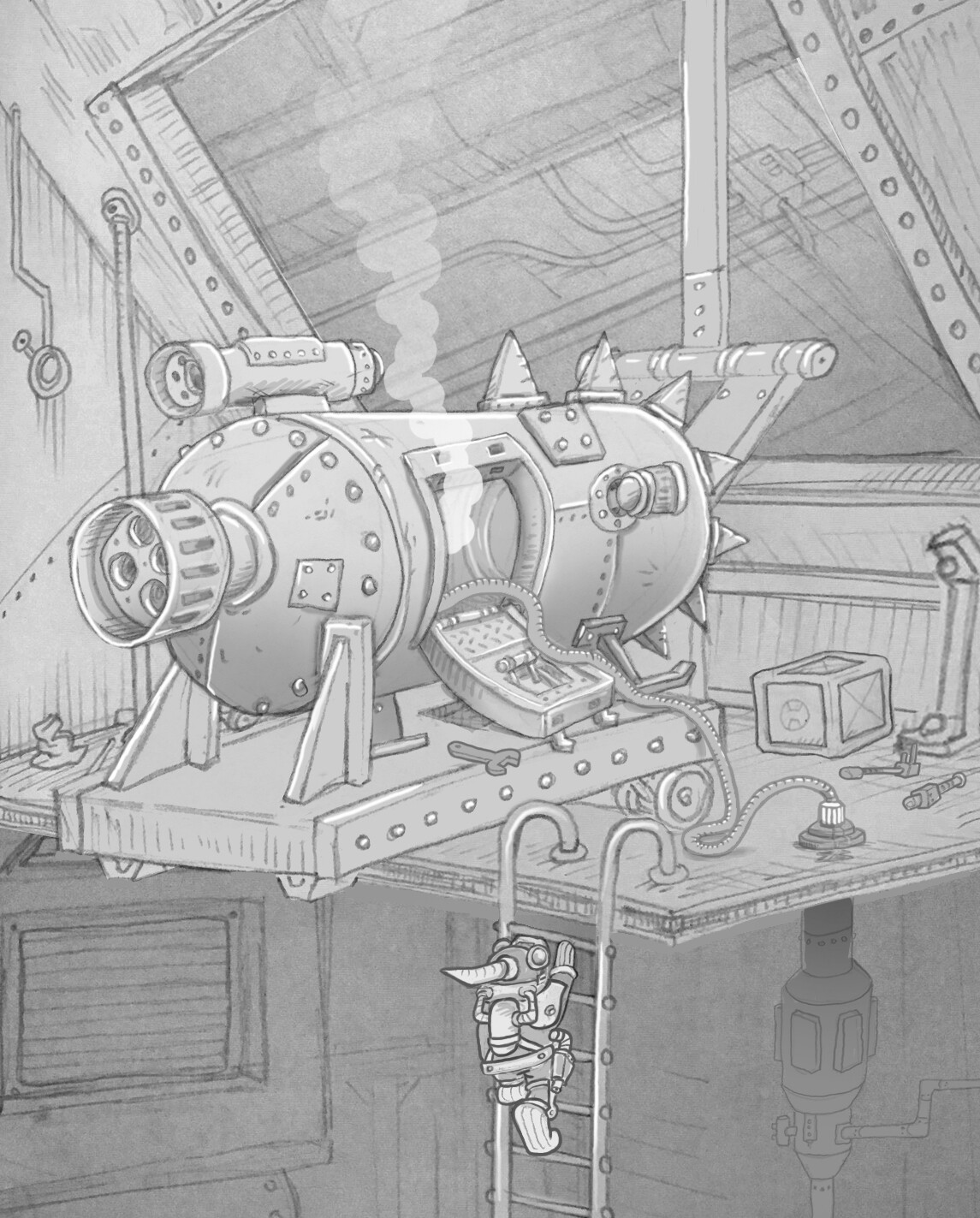 ArtStation - Junker's Pod