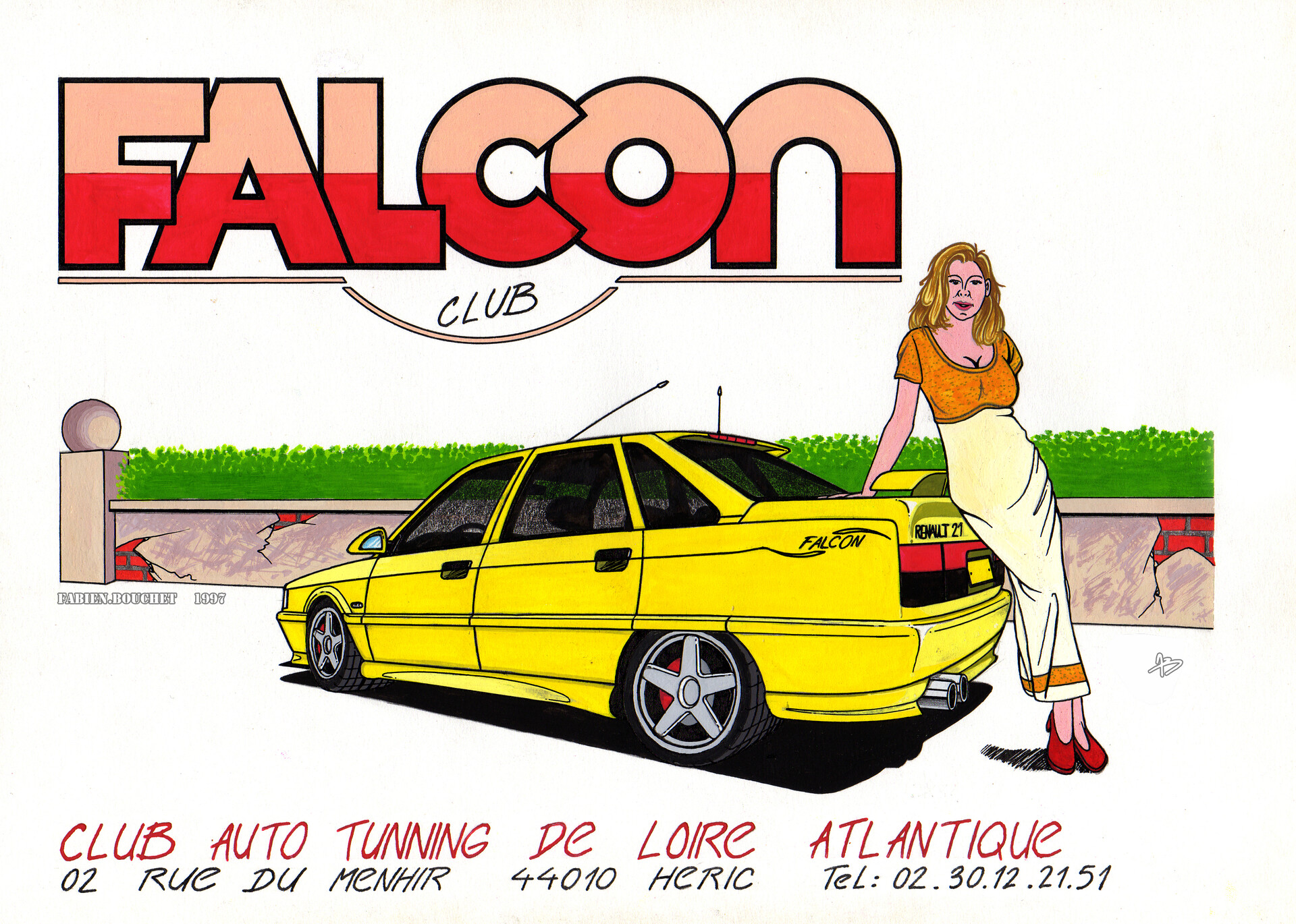 ArtStation - falcon club cars