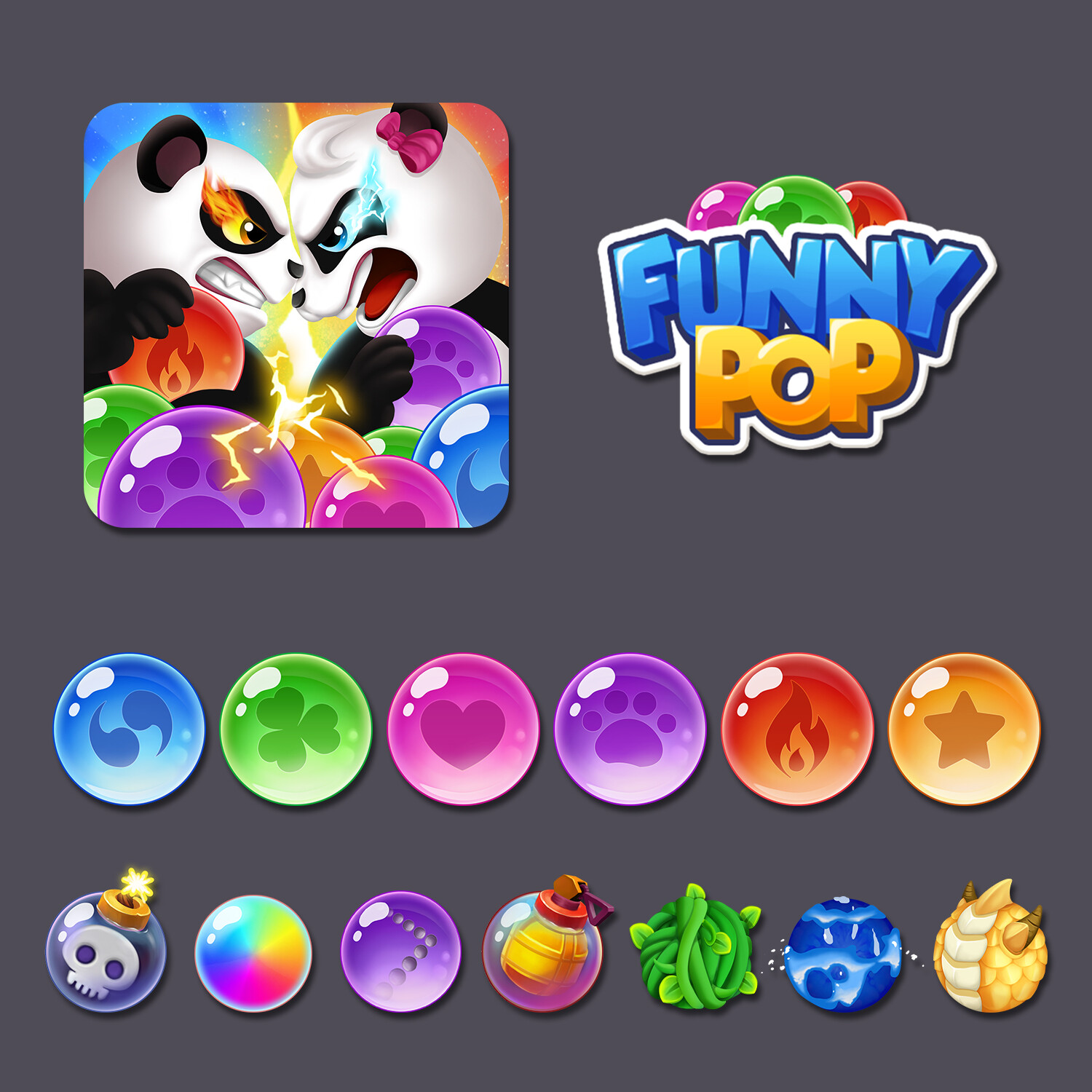 ArtStation - Bubble Funny Pop