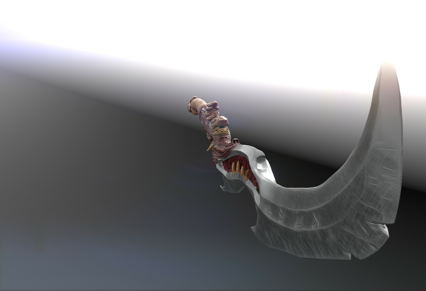 ArtStation - Living sword.