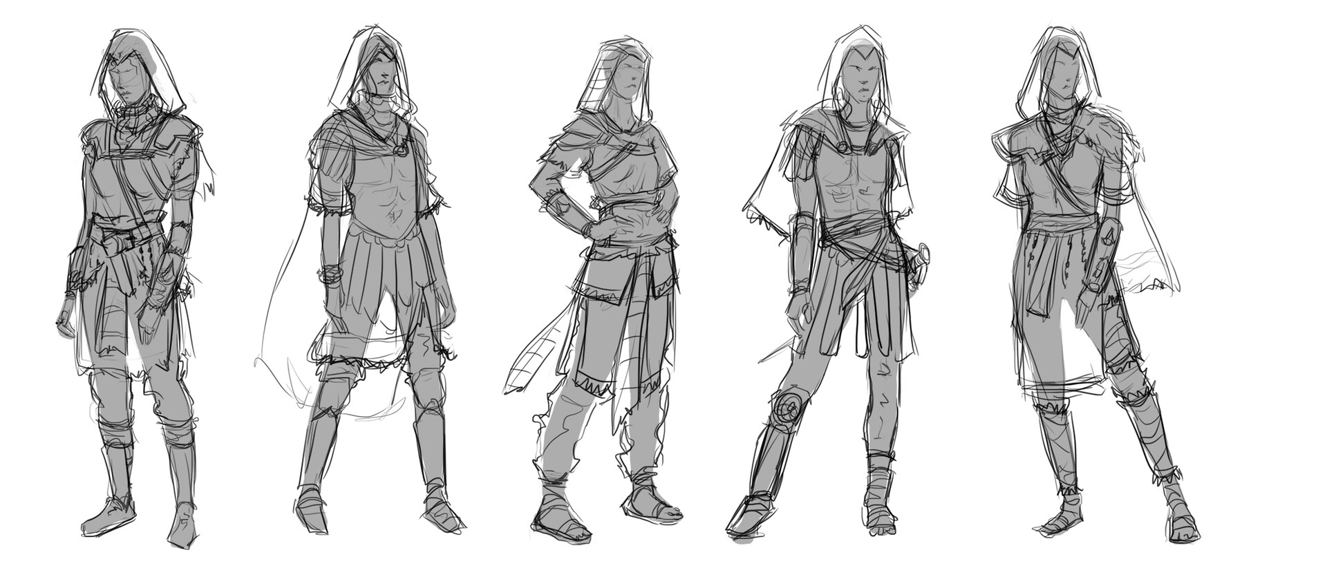 Adrienn Czene - Assassin's Creed: Rome character concept