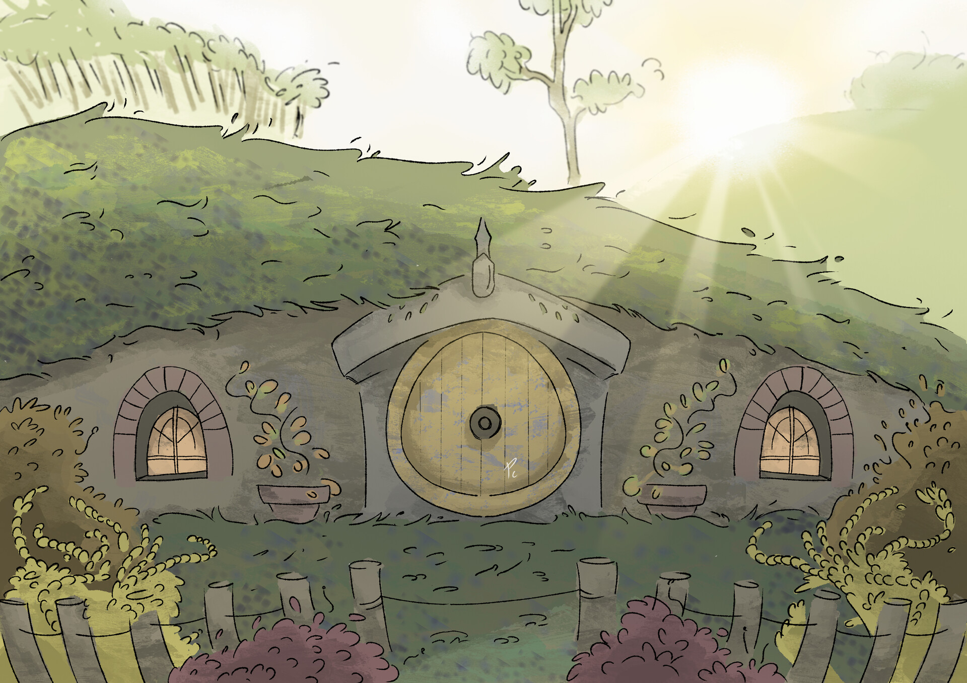 ArtStation - The Shire