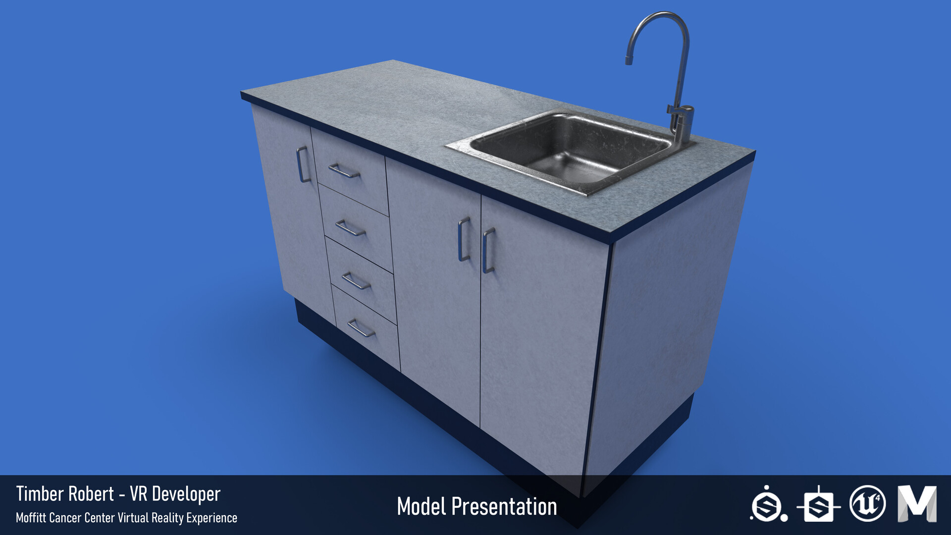 ArtStation - Doctor's Office Sink Cabinet - Moffitt Cancer Center VR ...