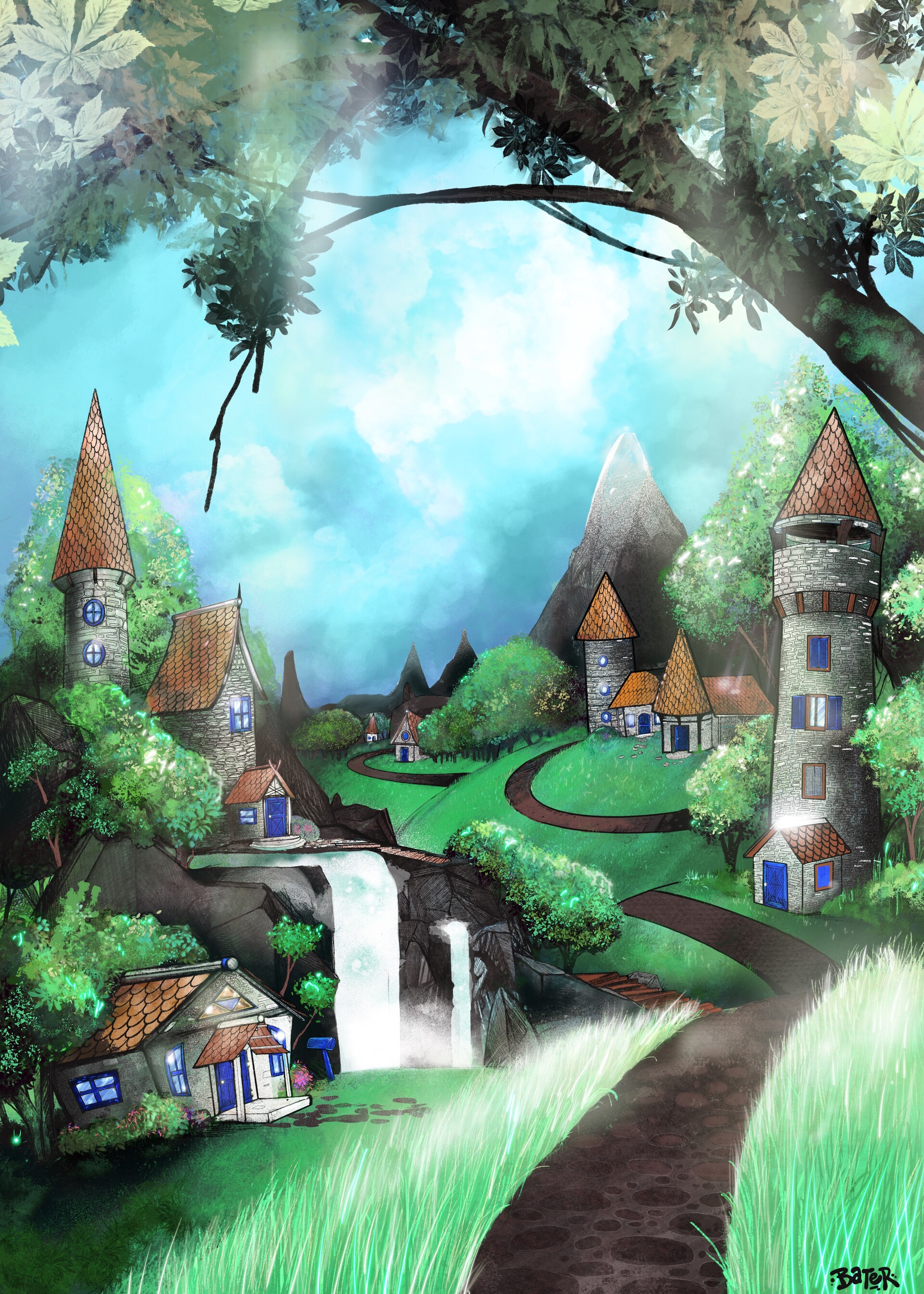 ArtStation - Concept village