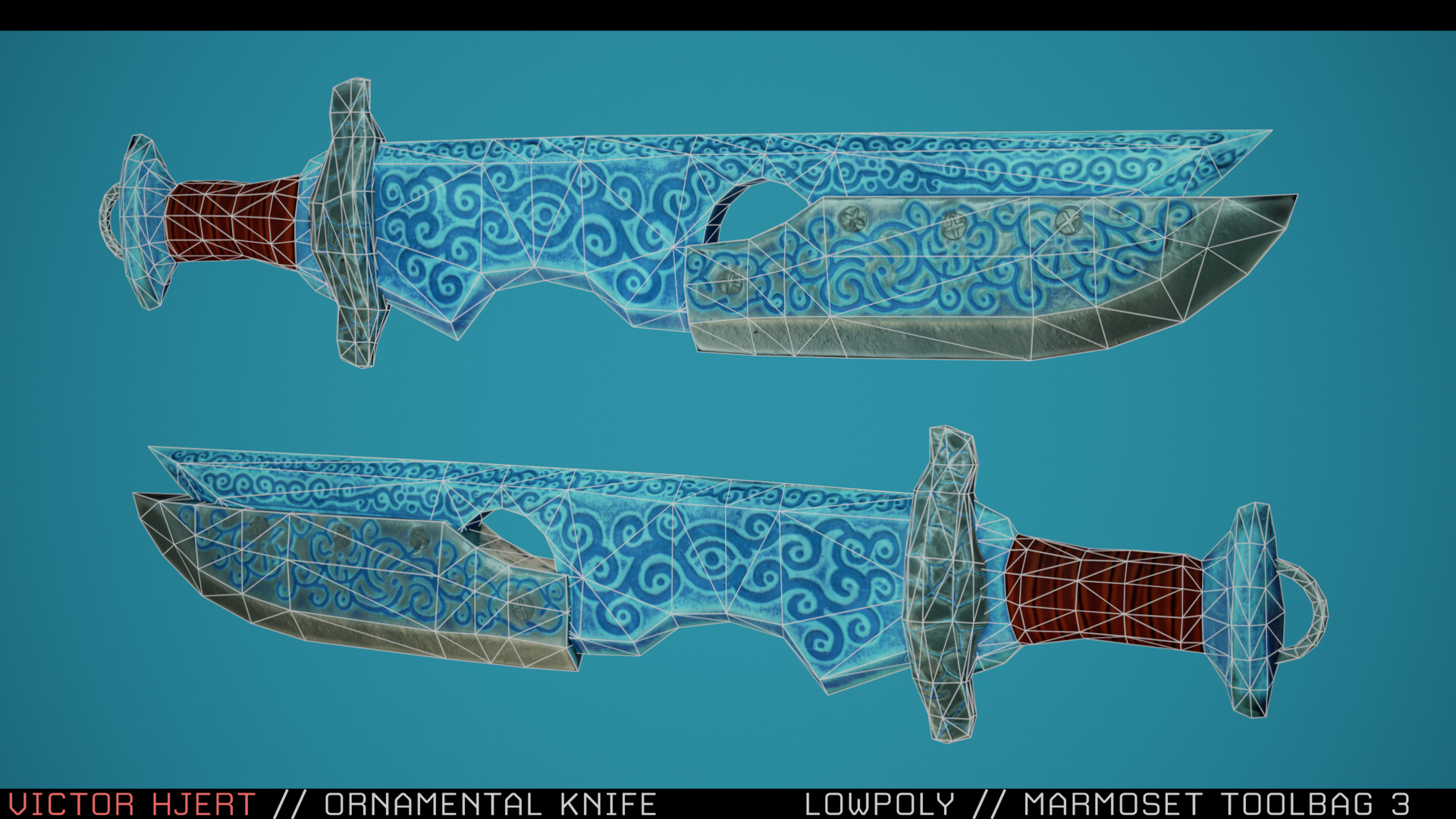 Wictor Hjert - Ornamental Knife Stylized