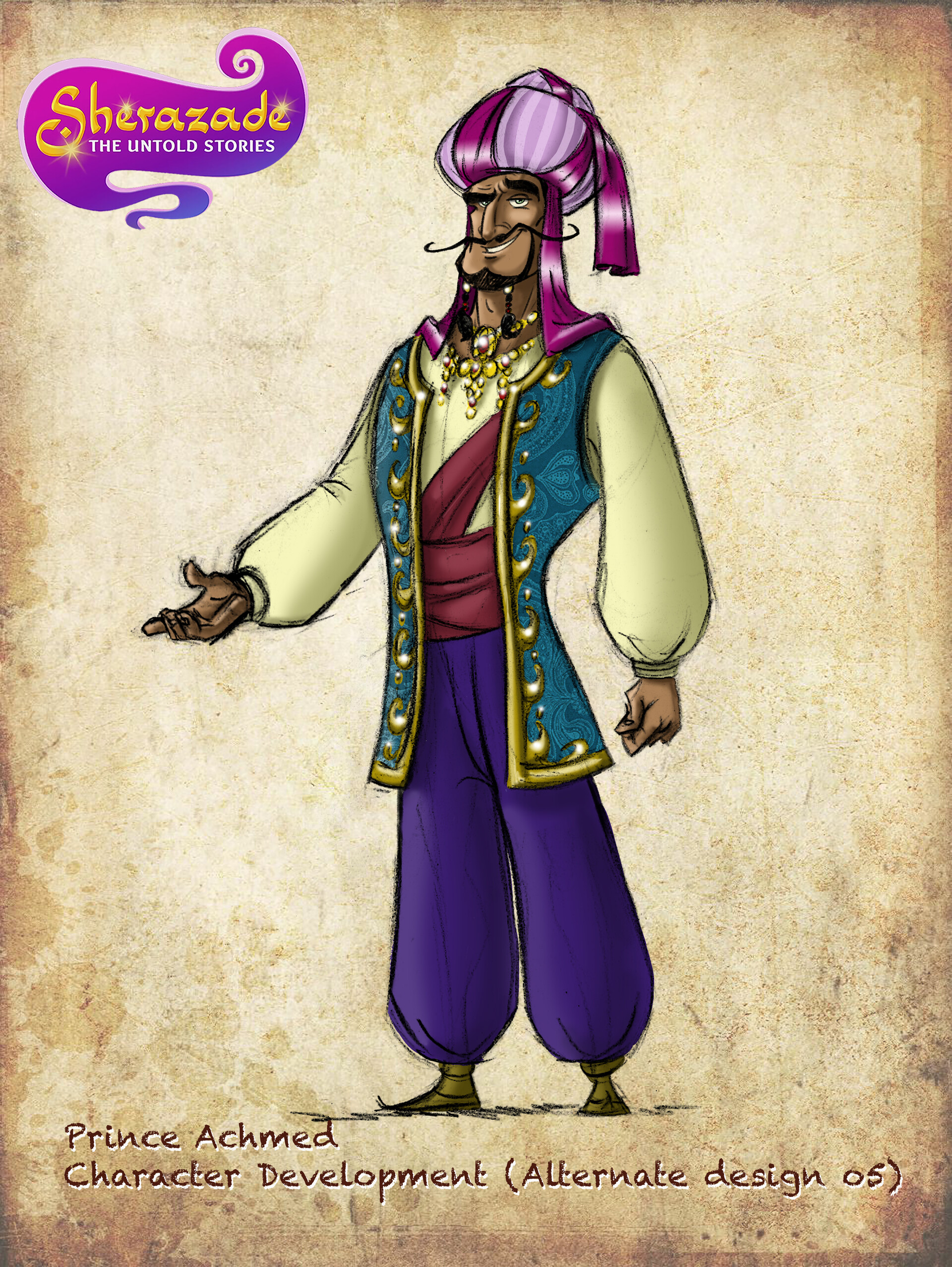 Manolo Trujillo - "Prince Achmed" Character Development (for Hahn Film AG)