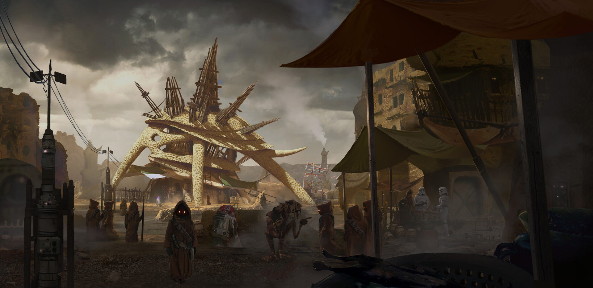 ArtStation - World Building: Star Wars Redesign