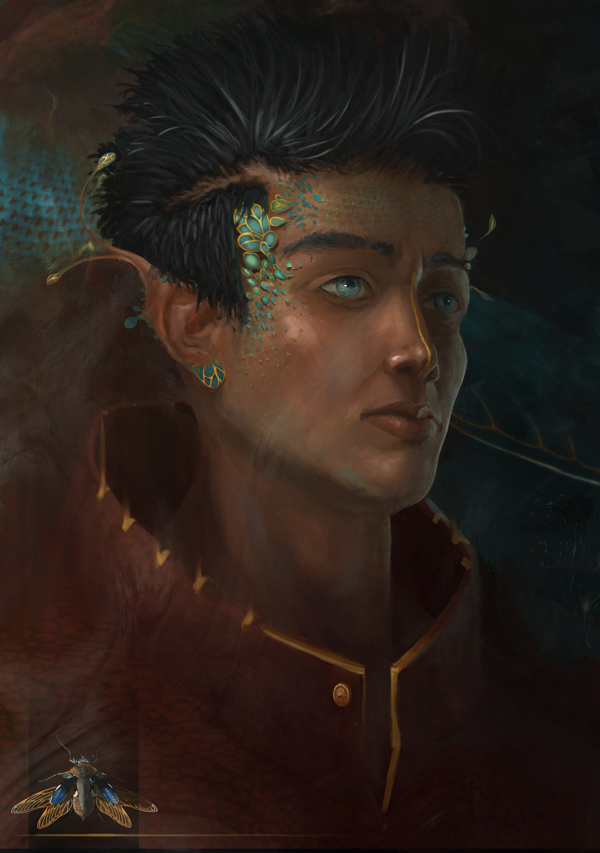 ArtStation - The curious Case Of Infections portrait 1