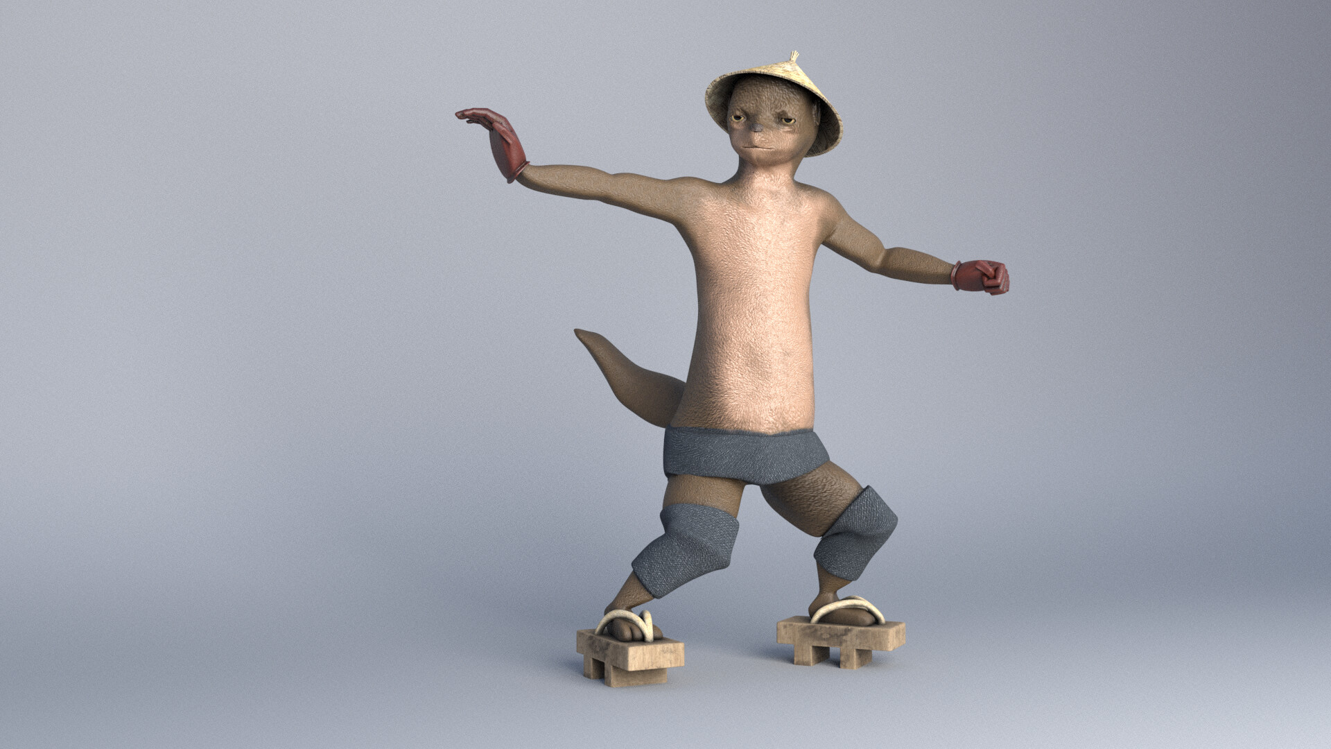 ArtStation - Biped Character: Toter