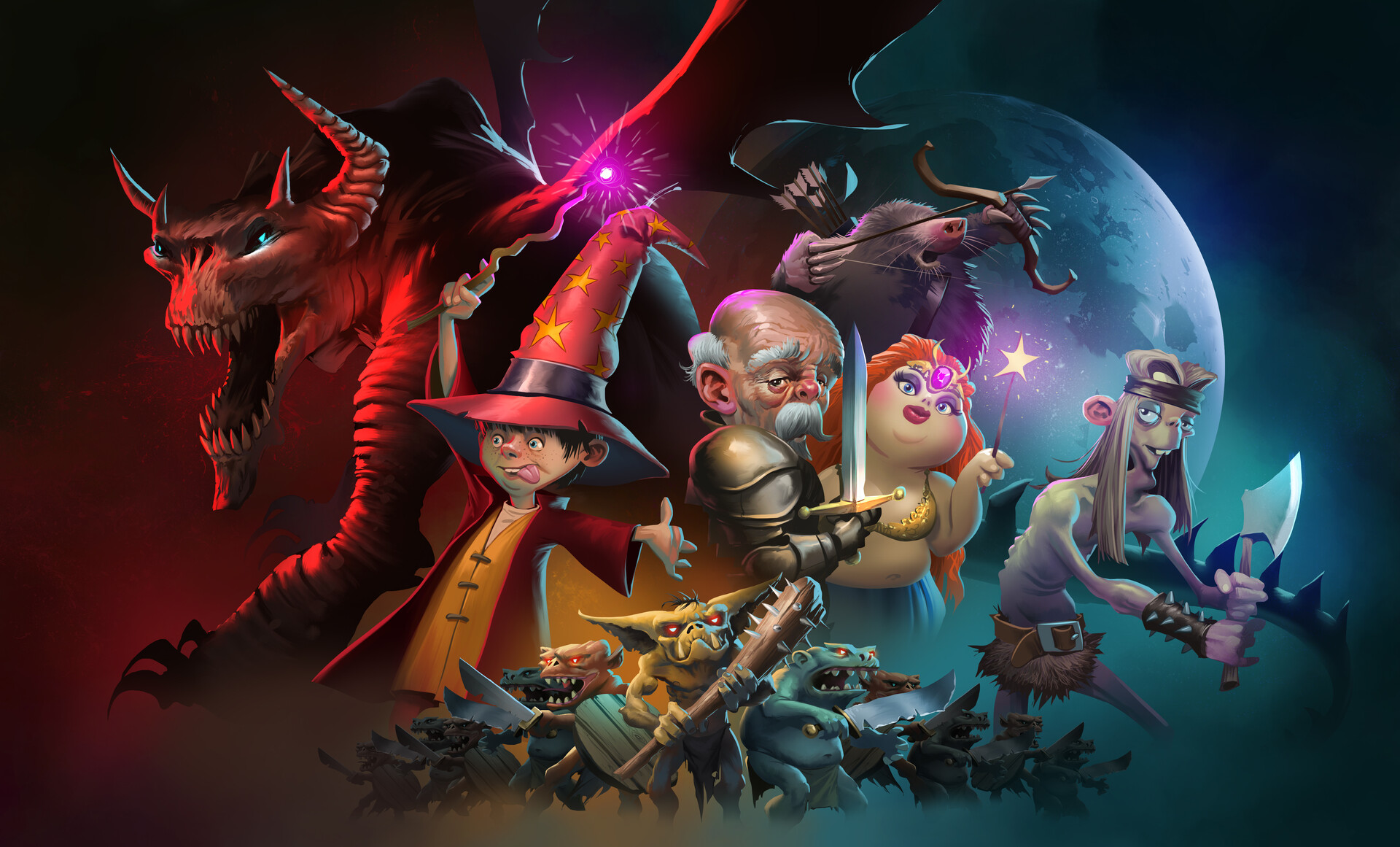 ArtStation - Monsters Vs Misfits