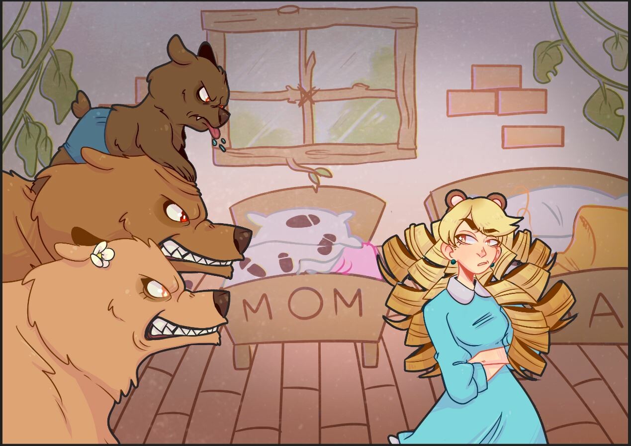 Andrea Fernández - Ricitos de Oro - Creación de personaje