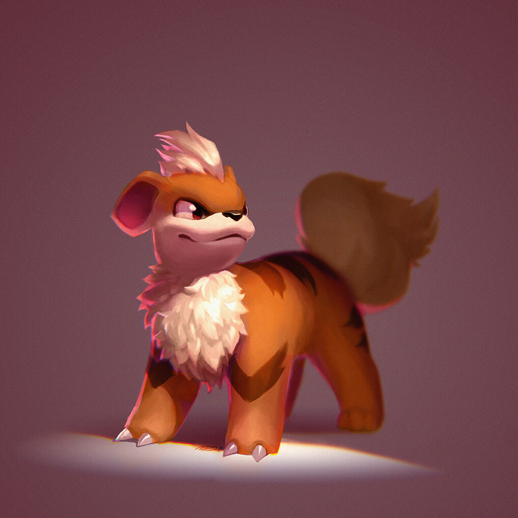 ArtStation - Growlithe