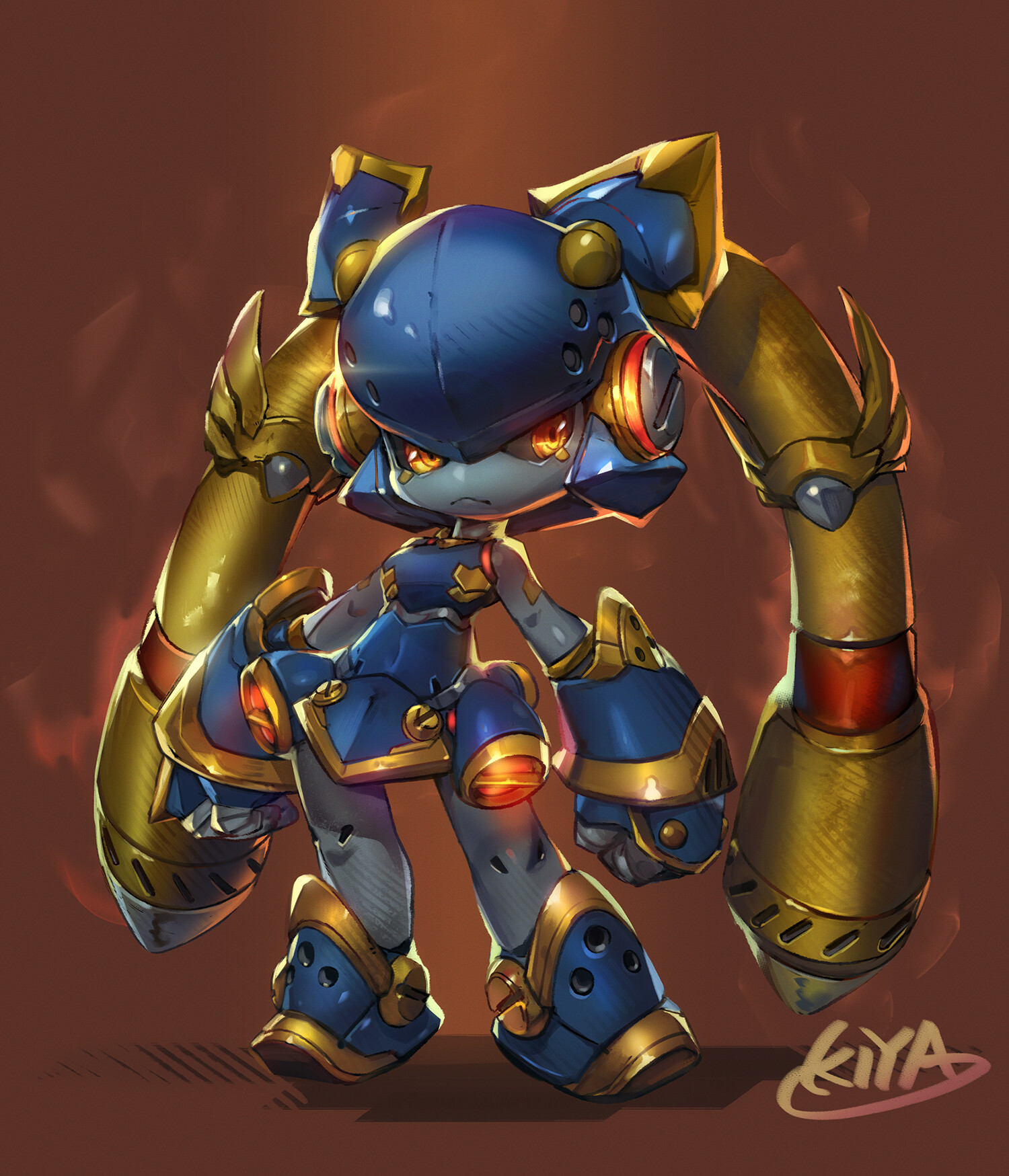 ArtStation - A grumpy robot