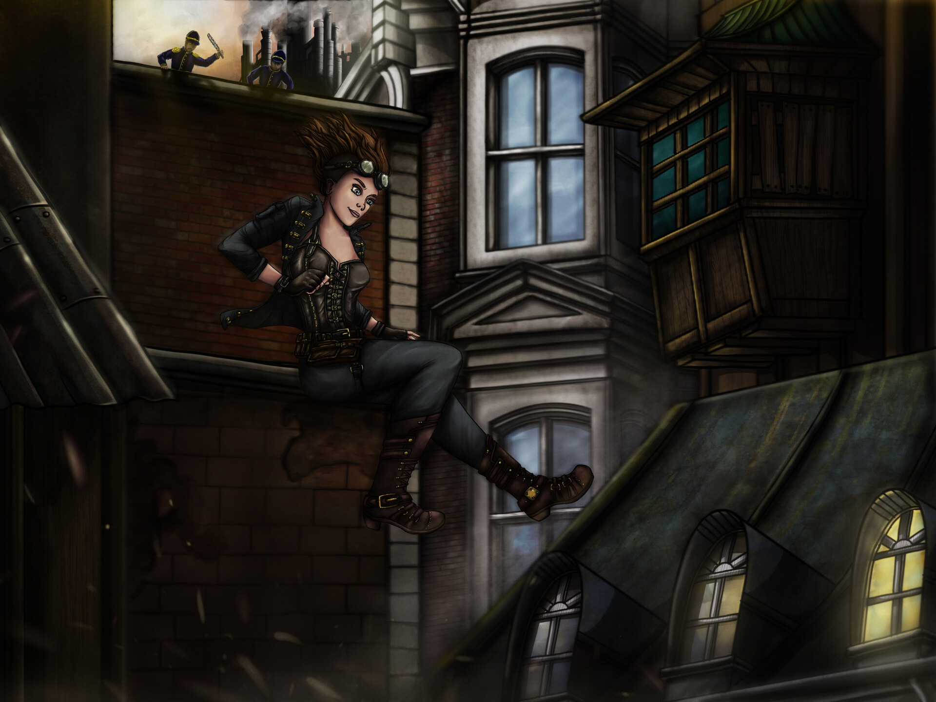 ArtStation - Steampunk illustration