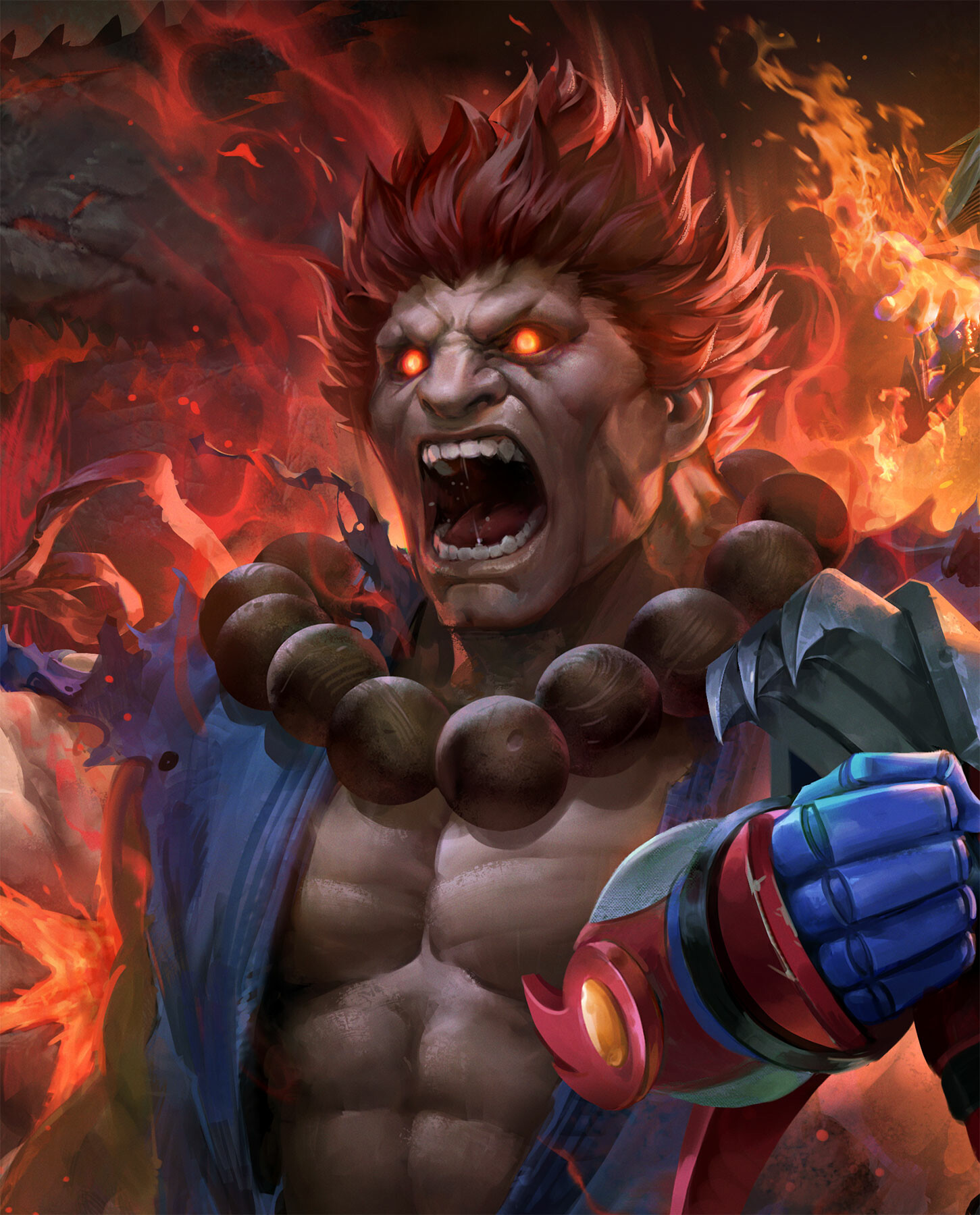 Jeremy chong - The Force Seekers Akuma Key Visual