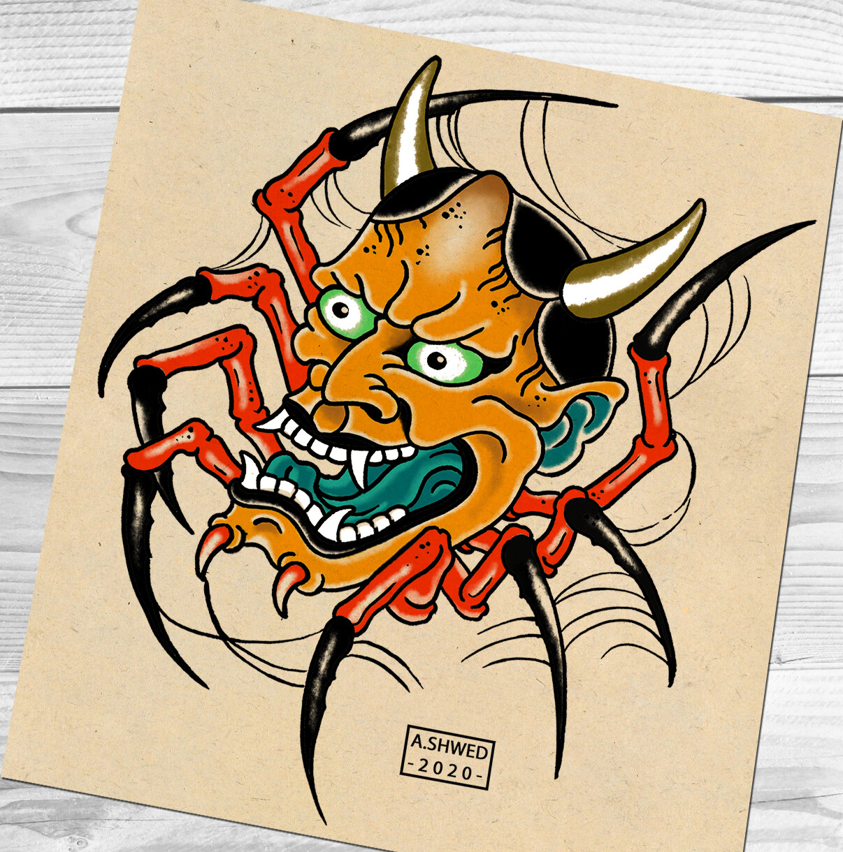 ArtStation - Hanya spider