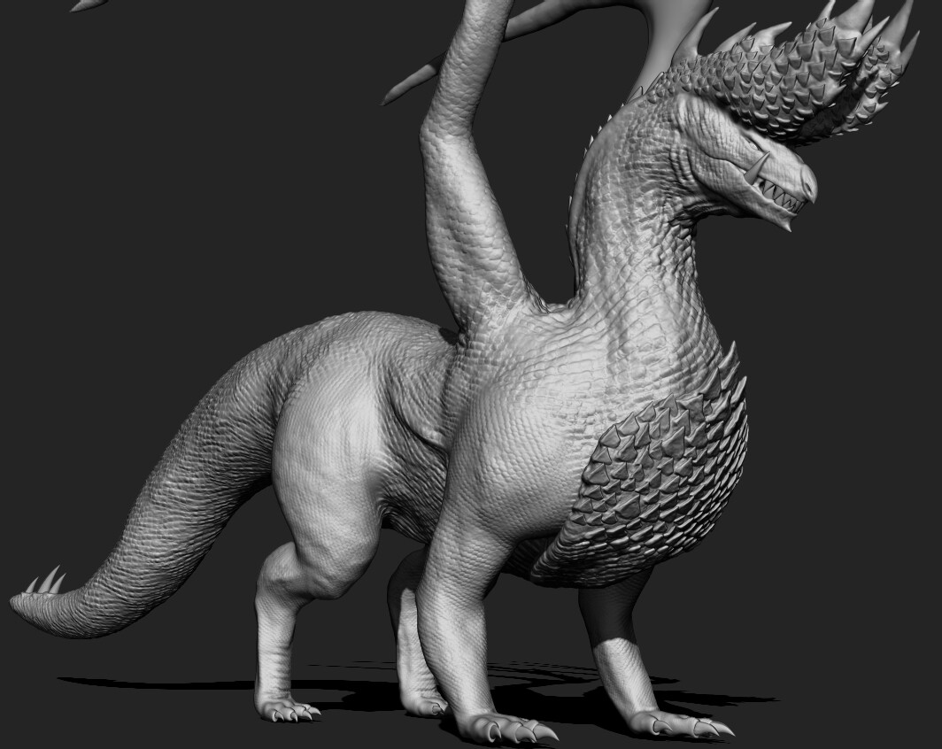 ArtStation - Alatreon Fan Art