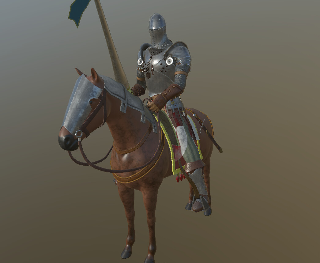 ArtStation - Cavalry Knight