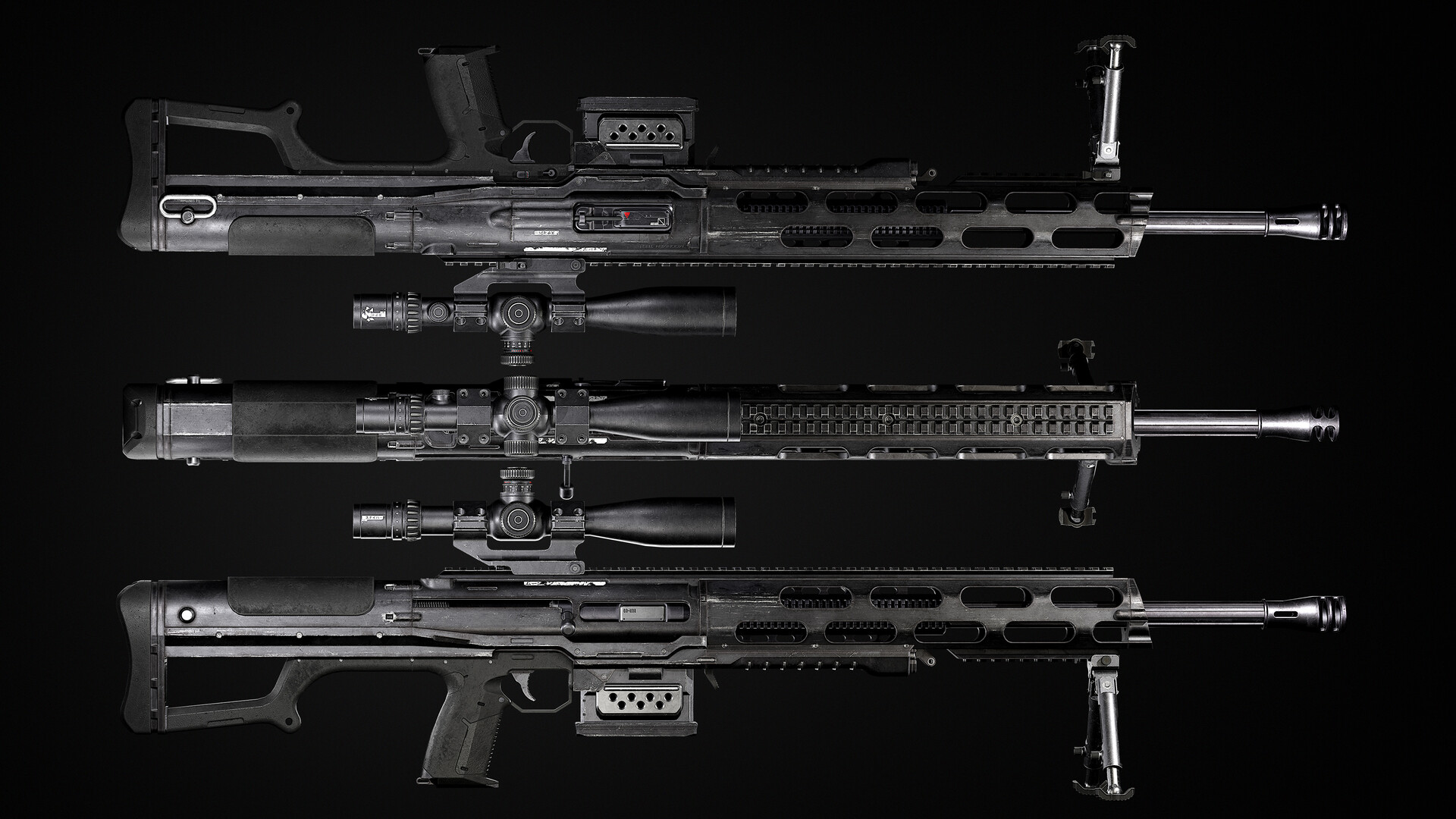 Stanislav Shestakov - Prototype Sniper Rifle