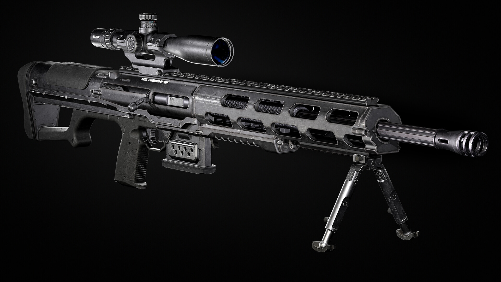 Stanislav Shestakov - Prototype Sniper Rifle