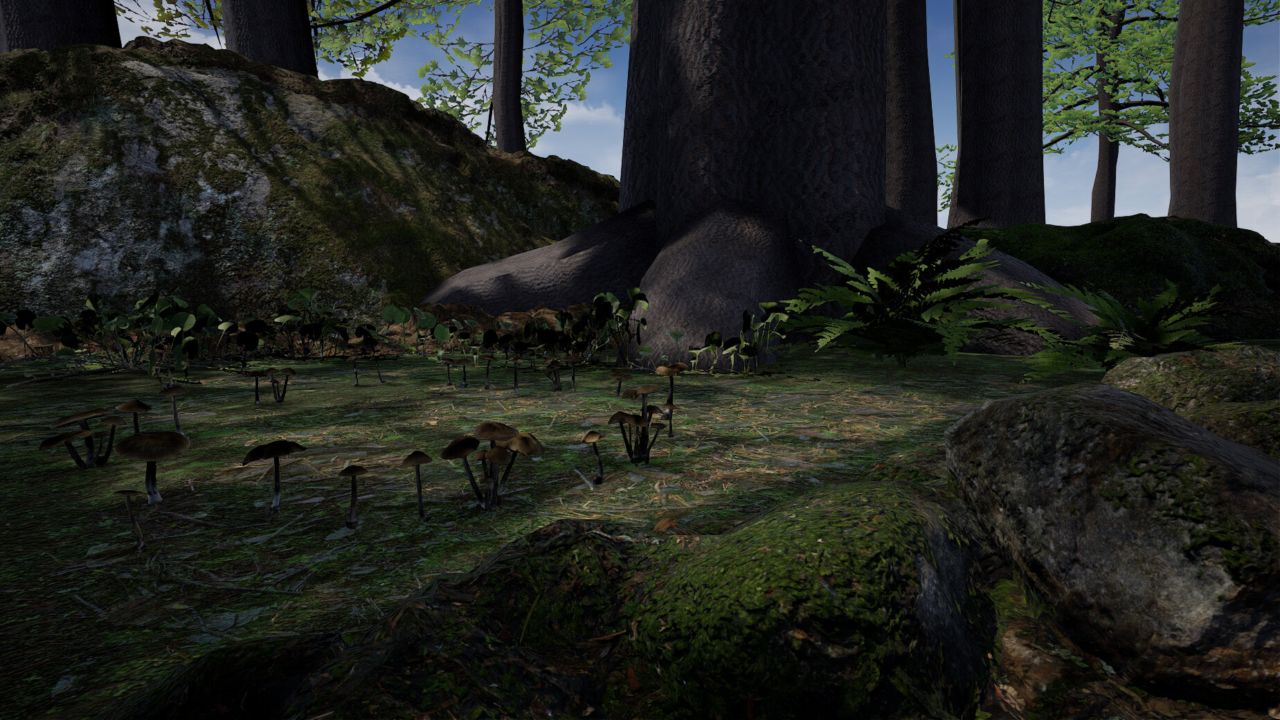 ArtStation - Scene Render Day 1: First Forest