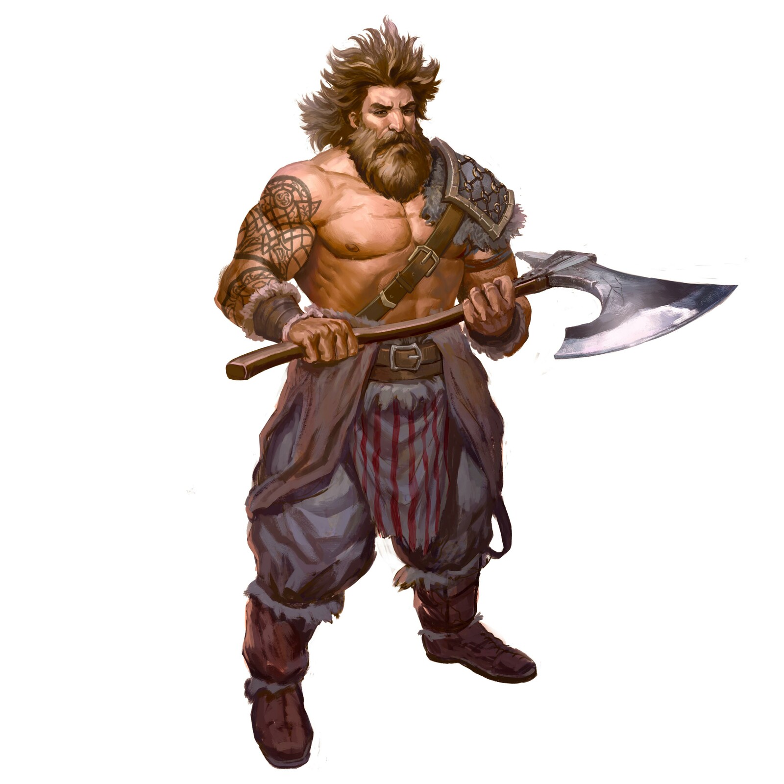 Murich . - Warrior Vinking Male