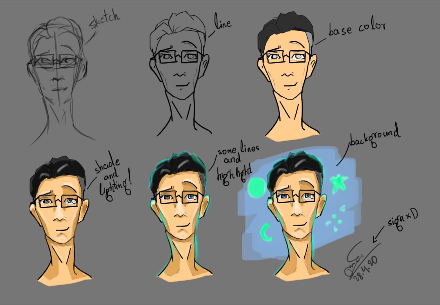 ArtStation - cartoon character tutorial