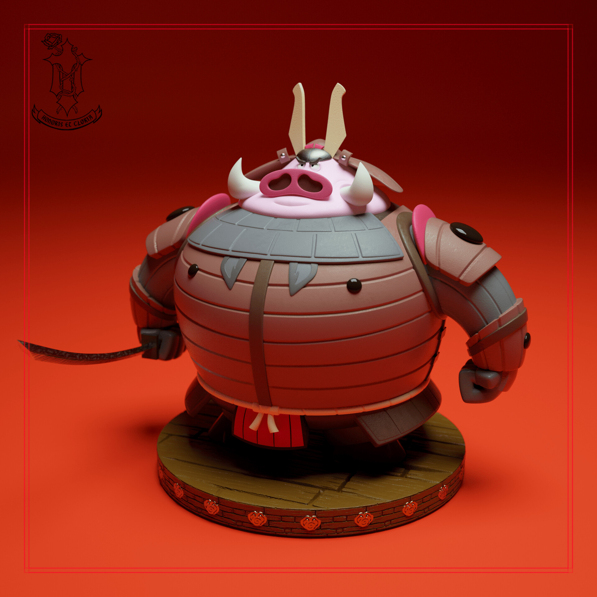 ArtStation - Samurai Hog