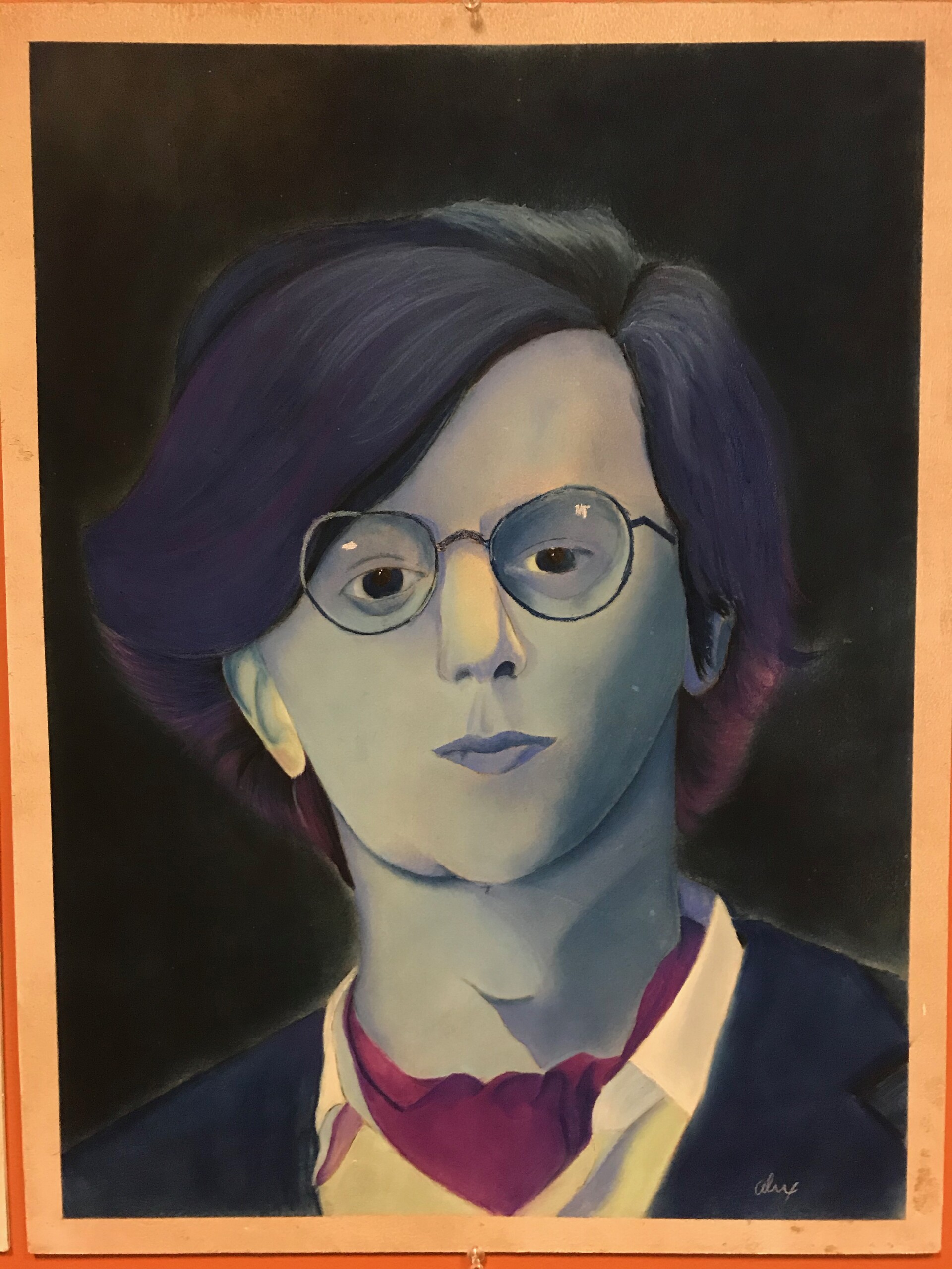 ArtStation - Pastel Portrait of Brian David Gilbert