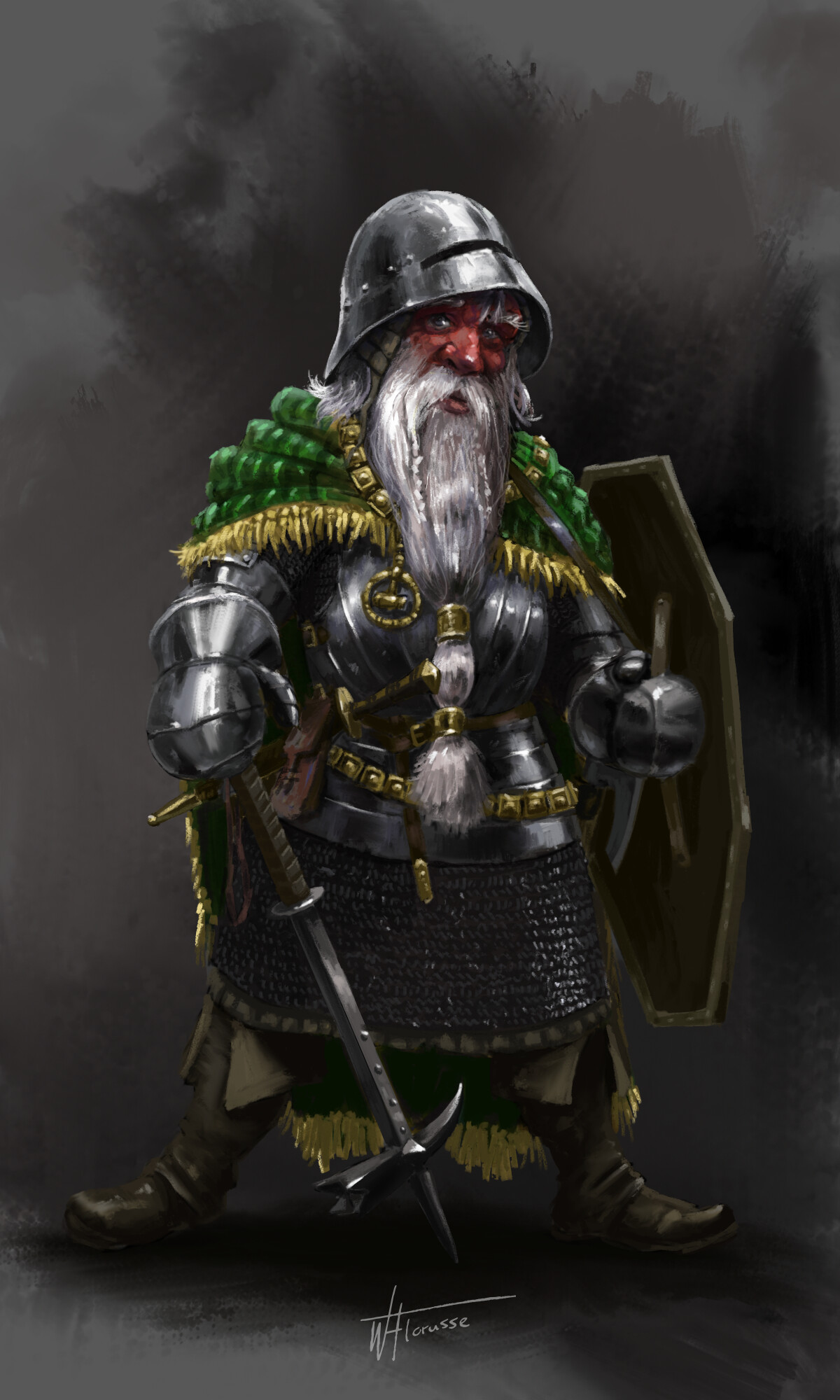 ArtStation - Dwarf Cleric