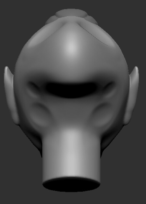 Santiago Pastrana - Alien head