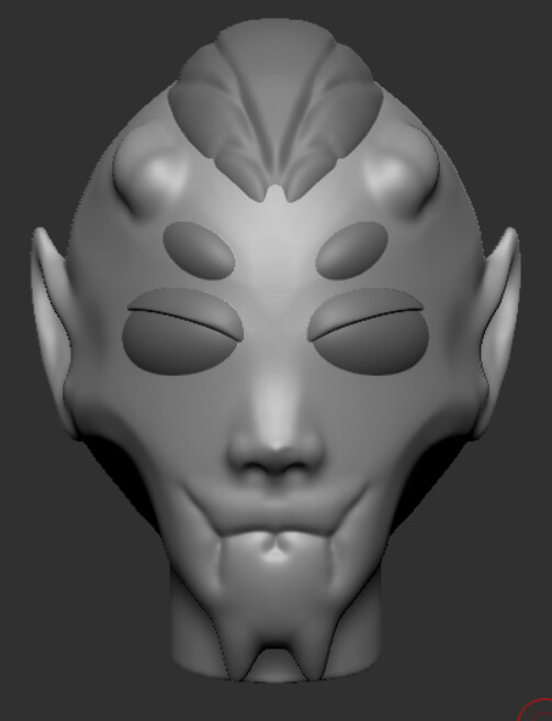 Santiago Pastrana - Alien head