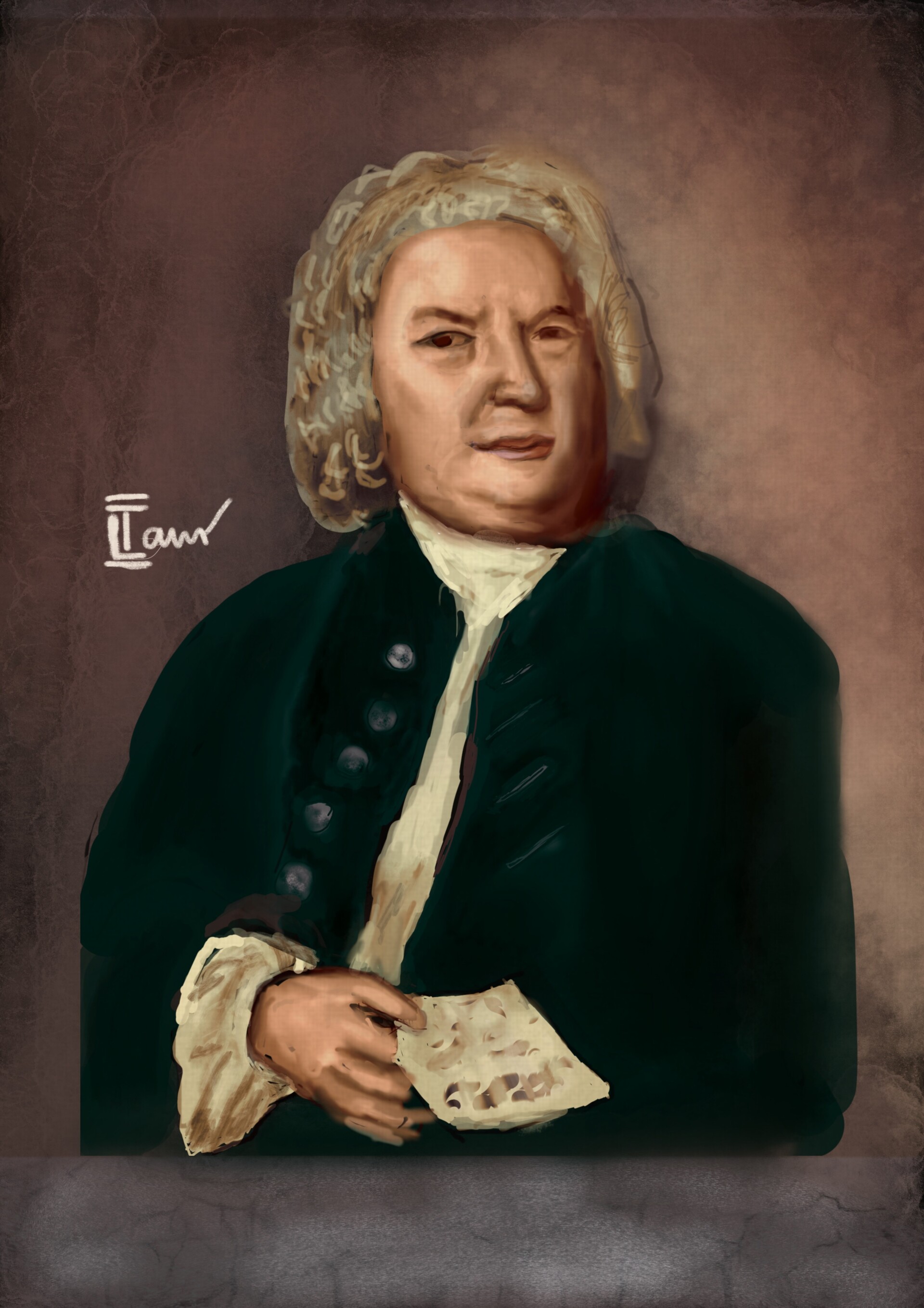 ArtStation - Johann Sebastian Bach