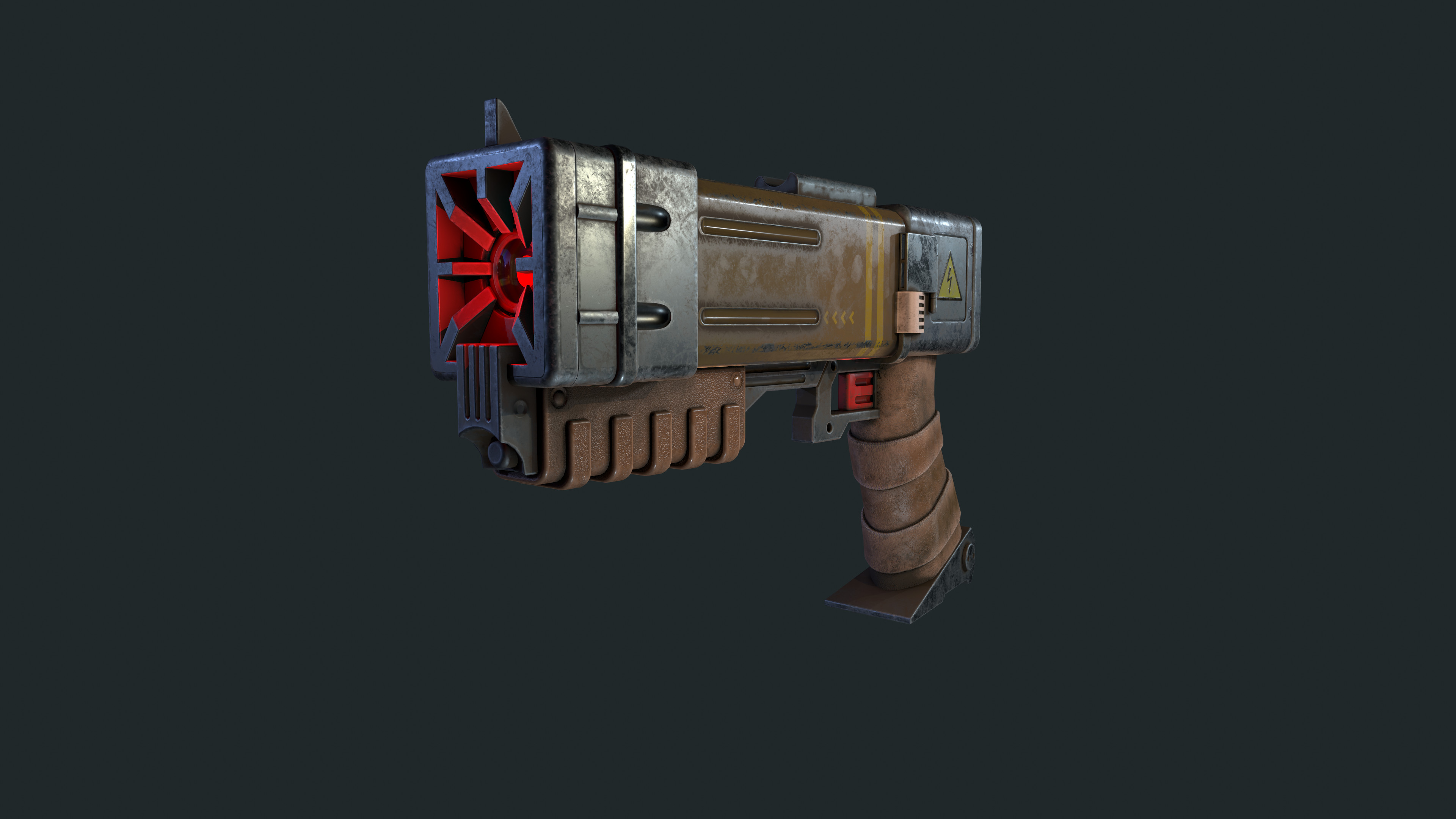 Rogelio Delgado - Laser Pistol Fallout Gun Fanart